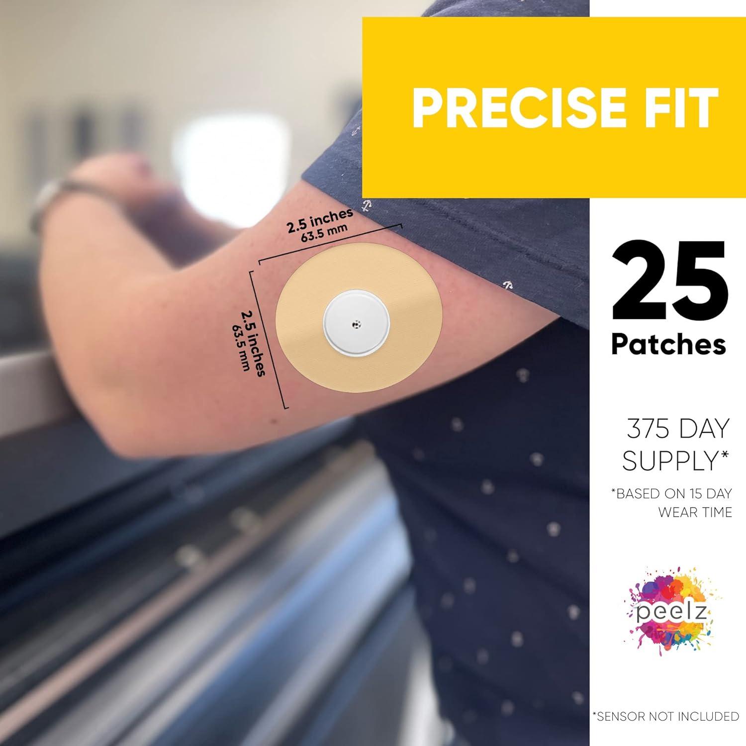 Freestyle Libre 2 Sensor Covers 25 Pack - US-Made Waterproof CGM Sensor ...