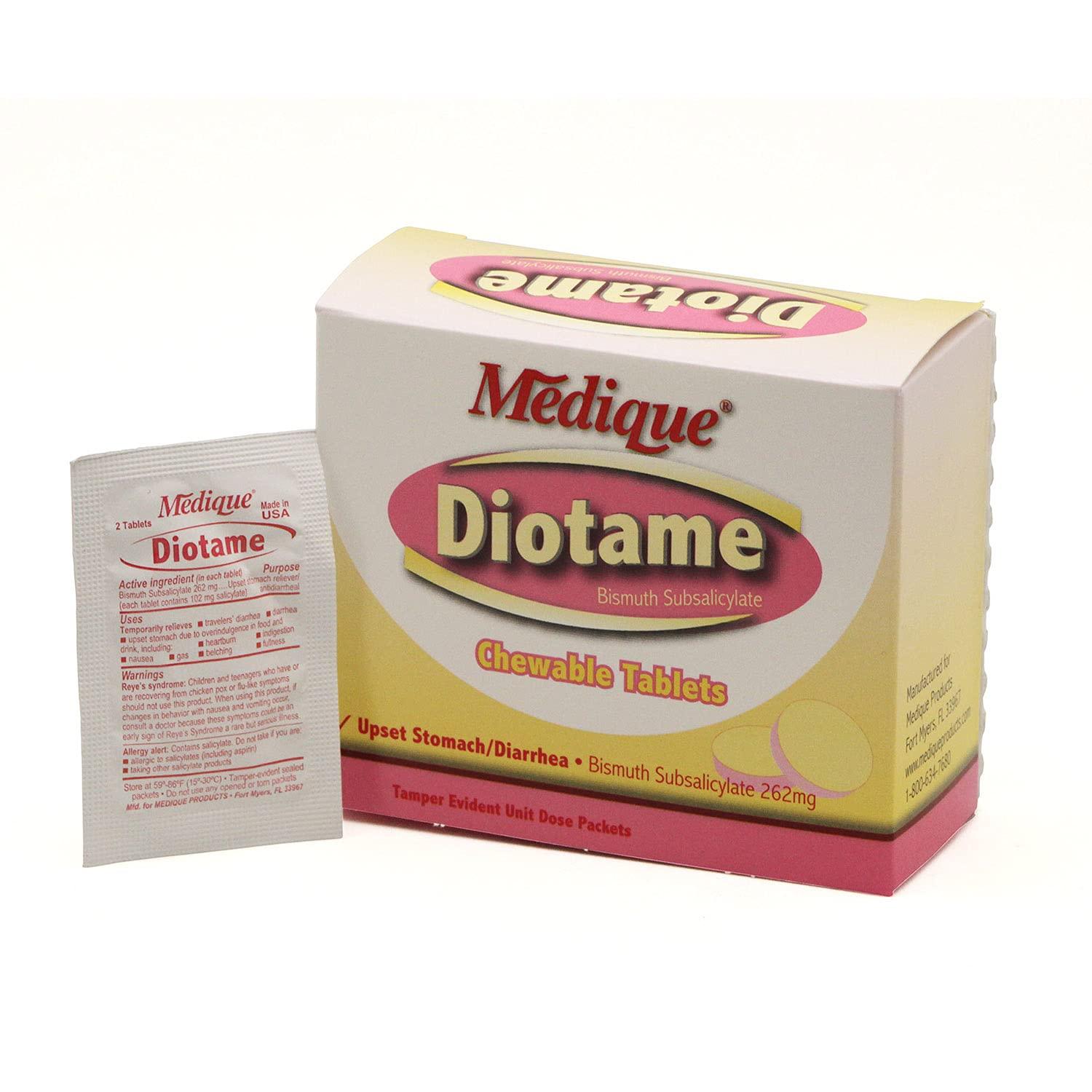 Medique 22083 Diotame Indigestion Relief Tablets - 30 Pack | Fast ...