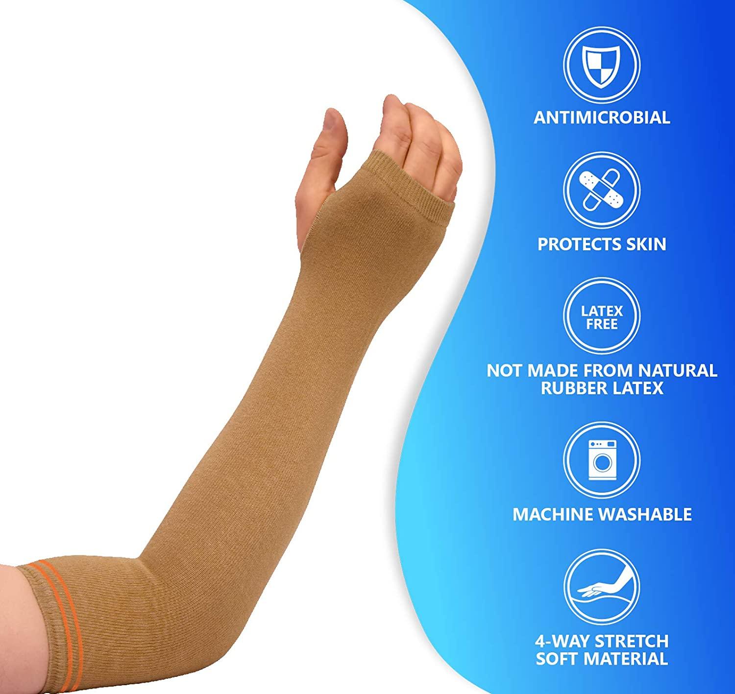 NYOrtho Geri-Sleeves Arm Skin Protectors - Pair of Washable Arm Sleeves ...