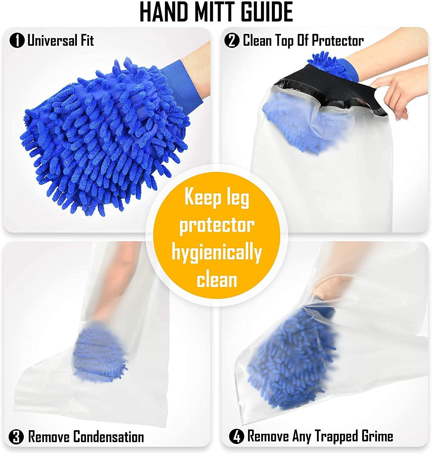 Waterproof Full Leg Cast Protector - Reusable & Watertight Cover for ...