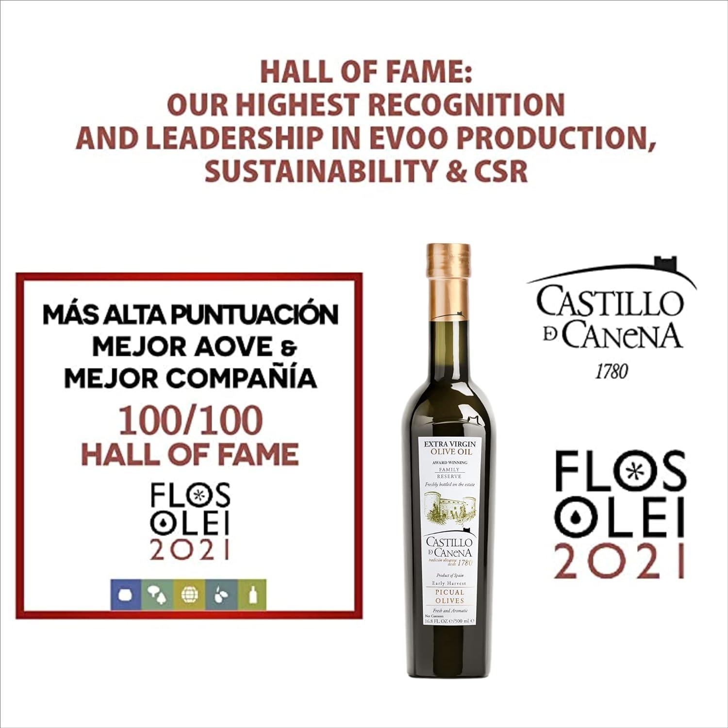 Castillo DE CANENA Reserva Familiar Picual - Spanish Extra Virgin Olive ...