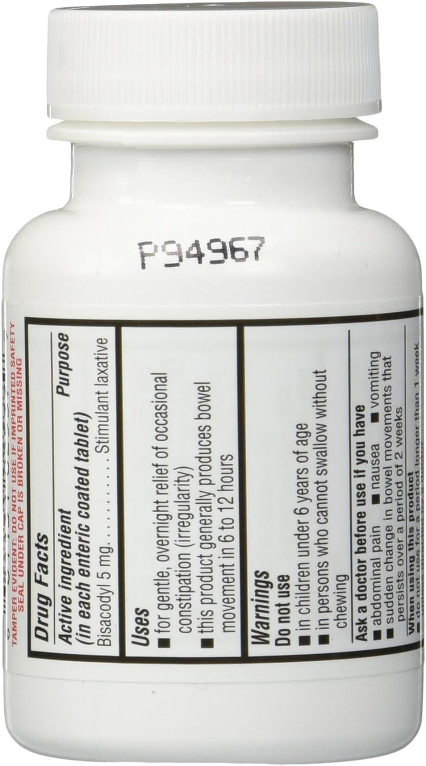 Equate Women's Laxative Tablets Bisacodyl 5mg 120ct - (Two 60ct bottles ...