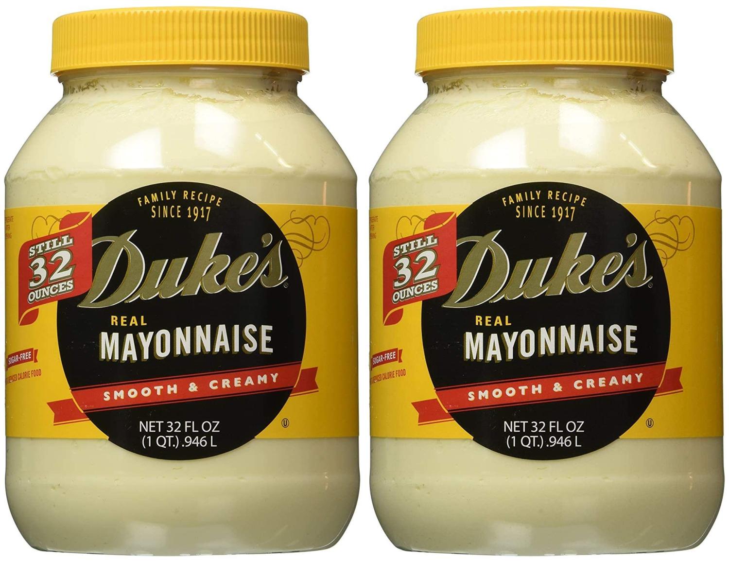 Duke's Real Smooth & Creamy Mayonnaise 32 oz - Pack of 2 | Buy Online ...