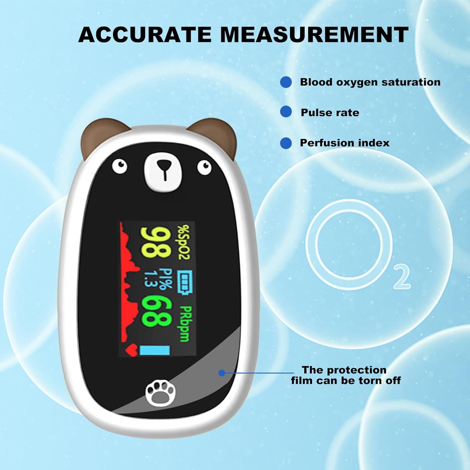 Buy Kyaoayo Pulse Oximeter for Children & Babies | Accurate Blood ...