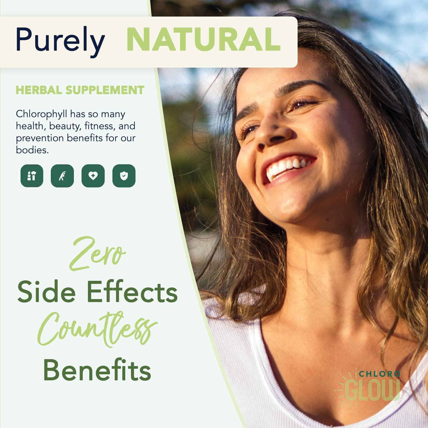 Chloroglow Liquid Chlorophyll Oxygen Drops 3000mg | Energy & Metabolism ...