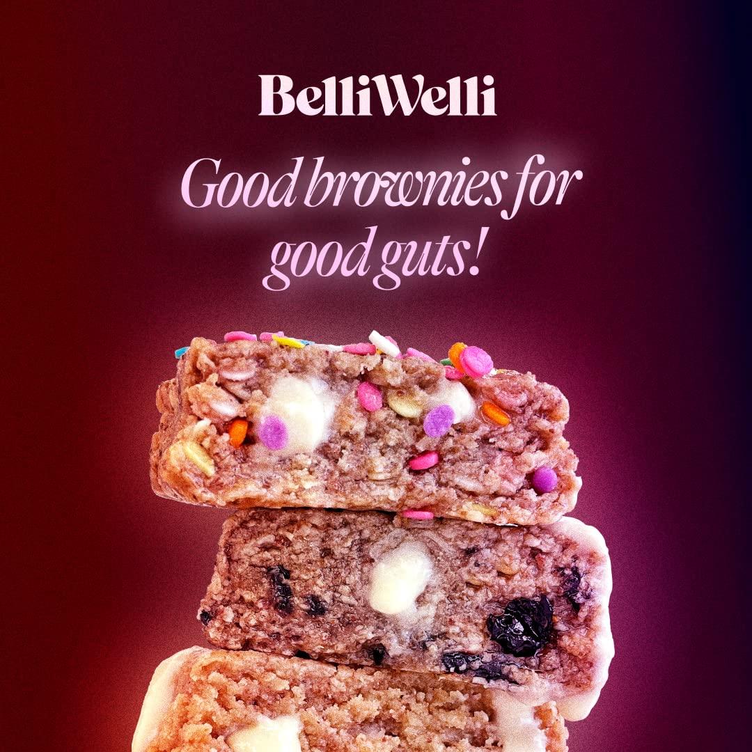 BelliWelli Vegan Gluten-Free Fudge Brownie Snack Bar (8-Pack) | Low ...