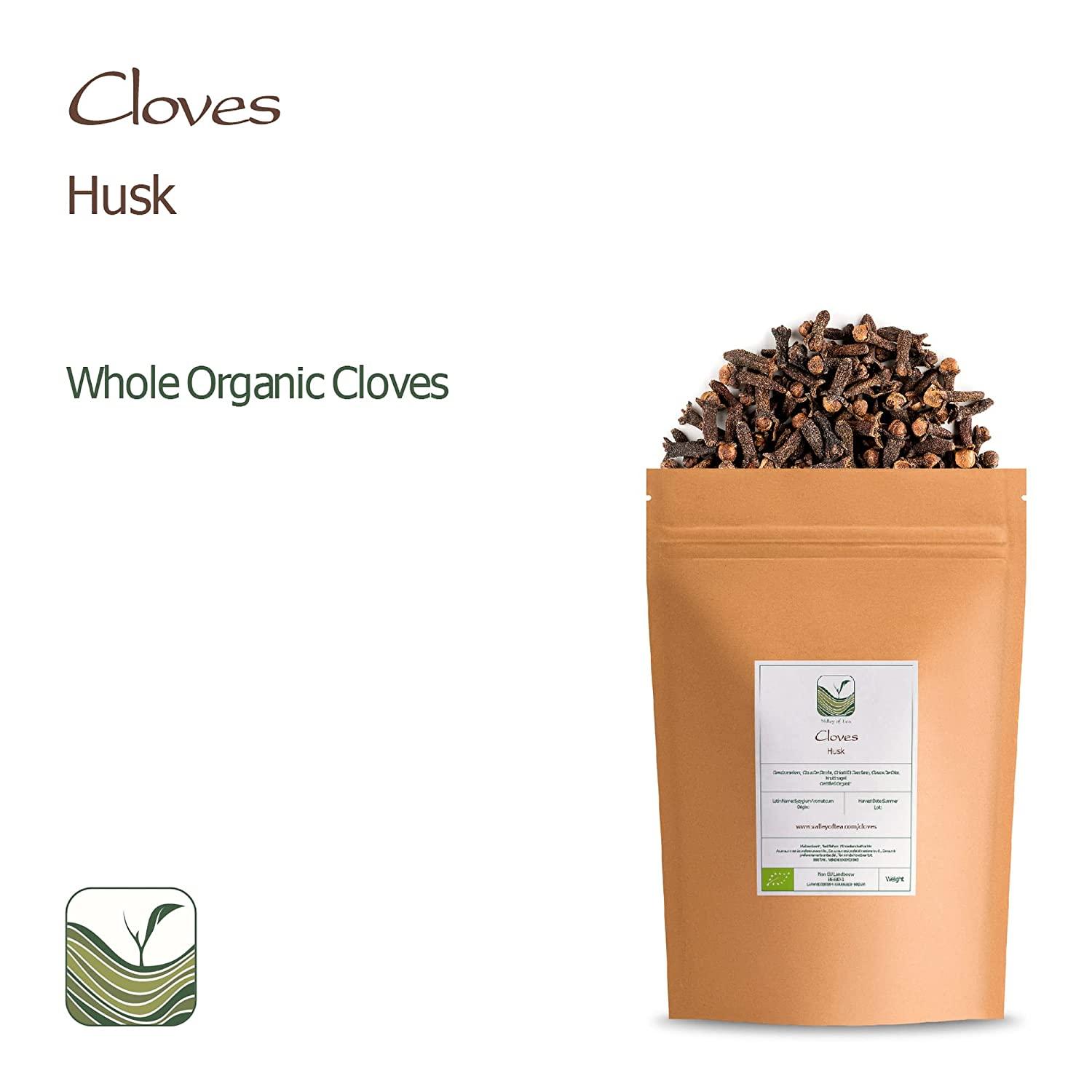 Organic Cloves Whole Spice from Sri Lanka - 100g (3.52 oz) Pack ...