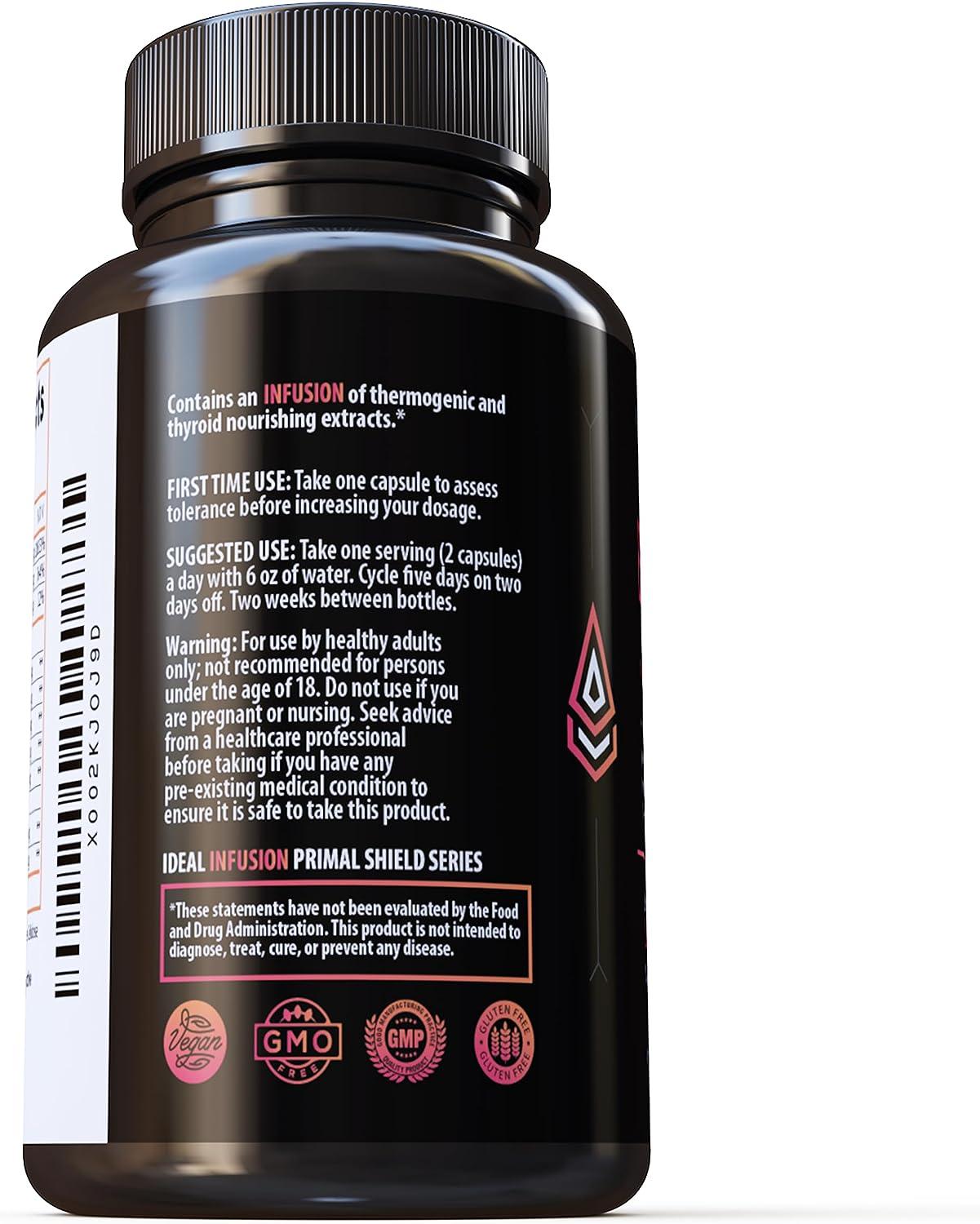 Ideal Infusion Thermogenic Supplement - Stimulant-Free Capsimax Cayenne ...
