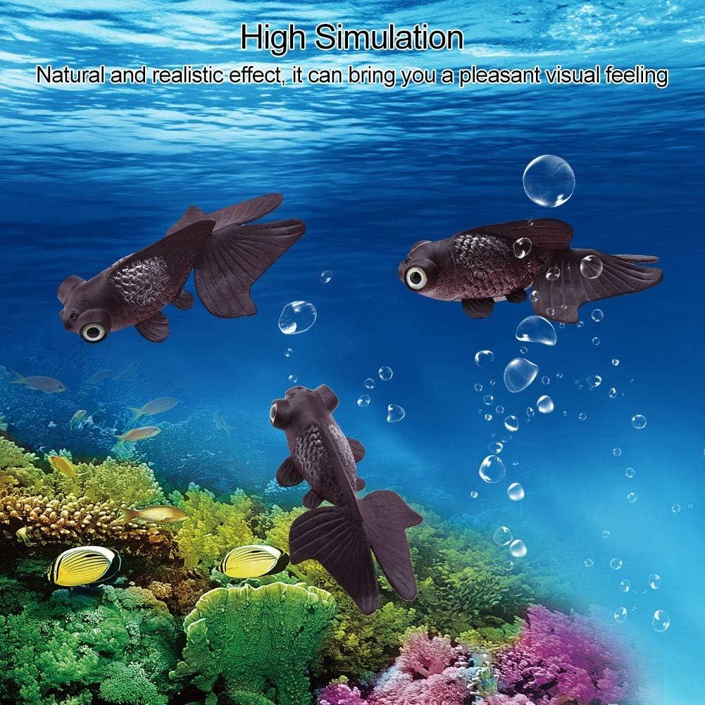Shop Brown Goldfish - Realistic Floating Plastic Fish for Aquariums ...