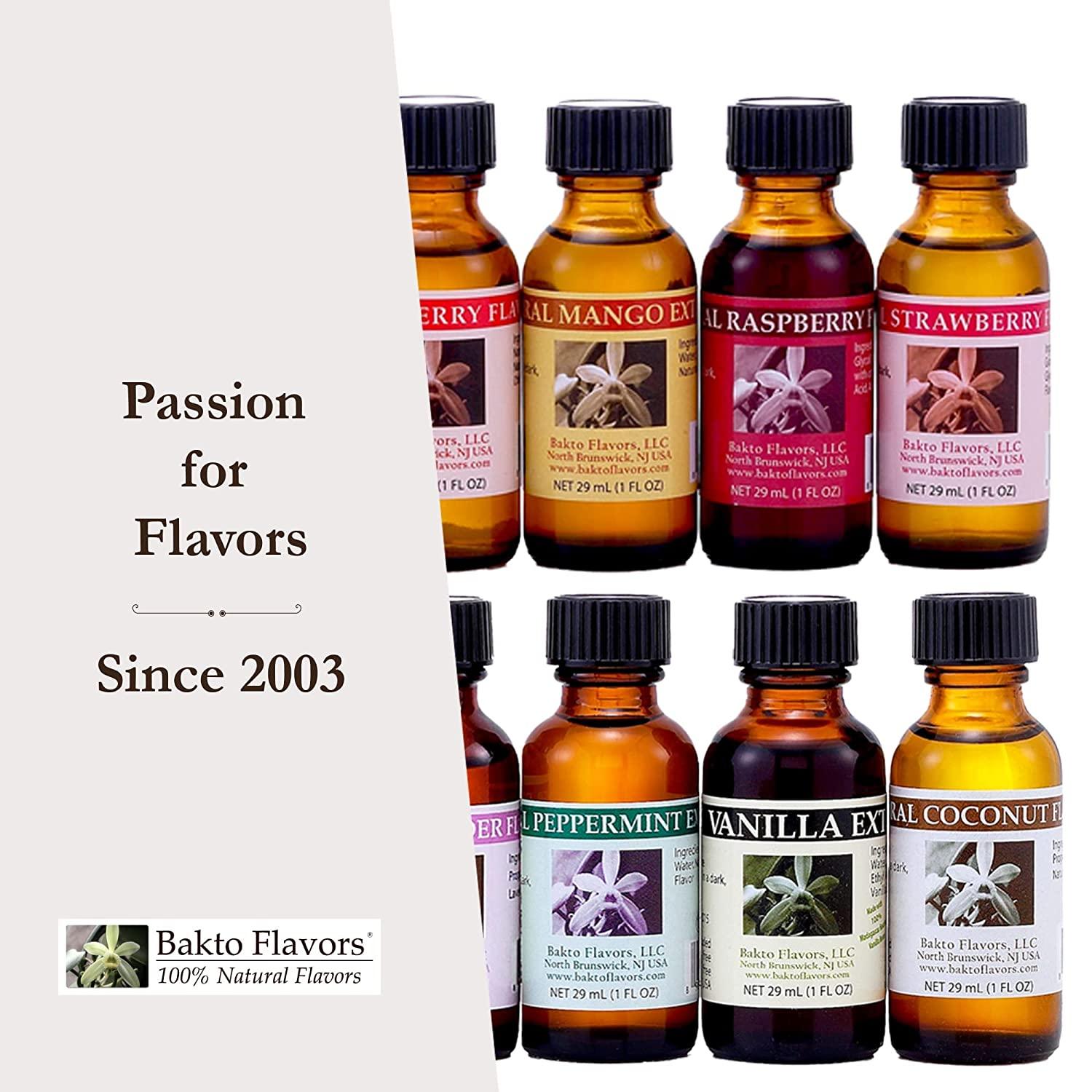 Bakto Flavors - 5-Pack Natural Flavors & Extracts - Choose Your ...