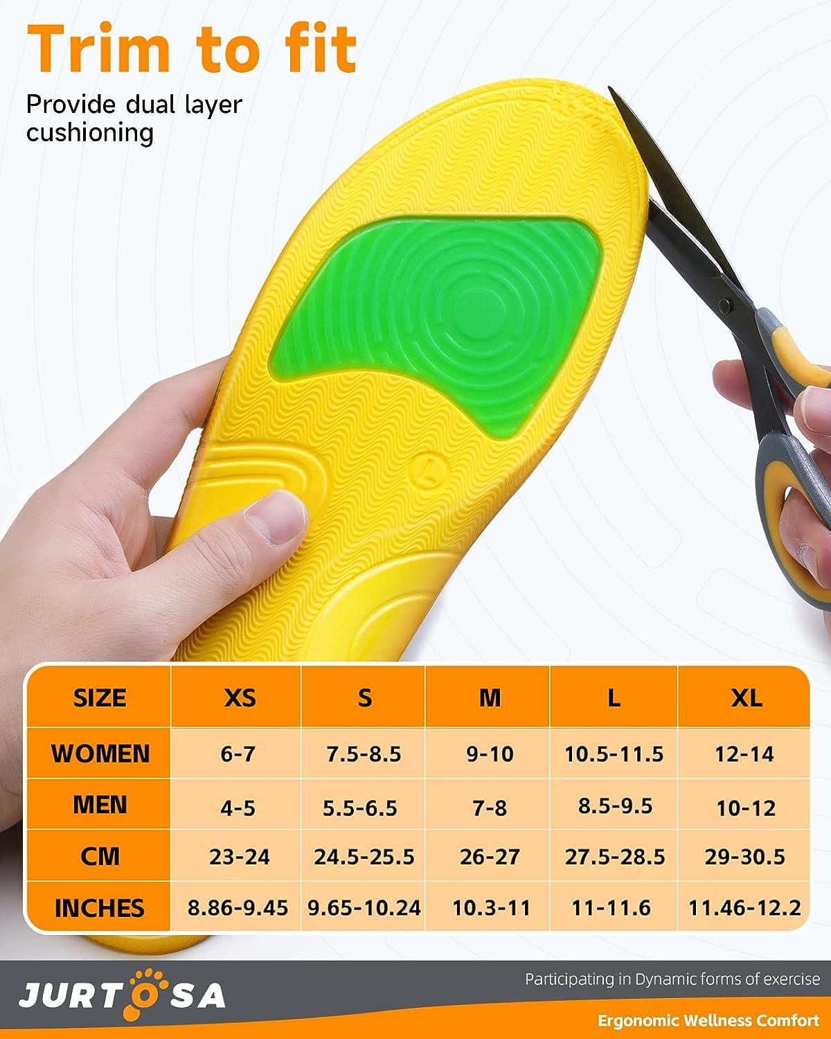 Juntos Metatarsal Pain Relief Orthotic Inserts - Neutral Arch Support ...