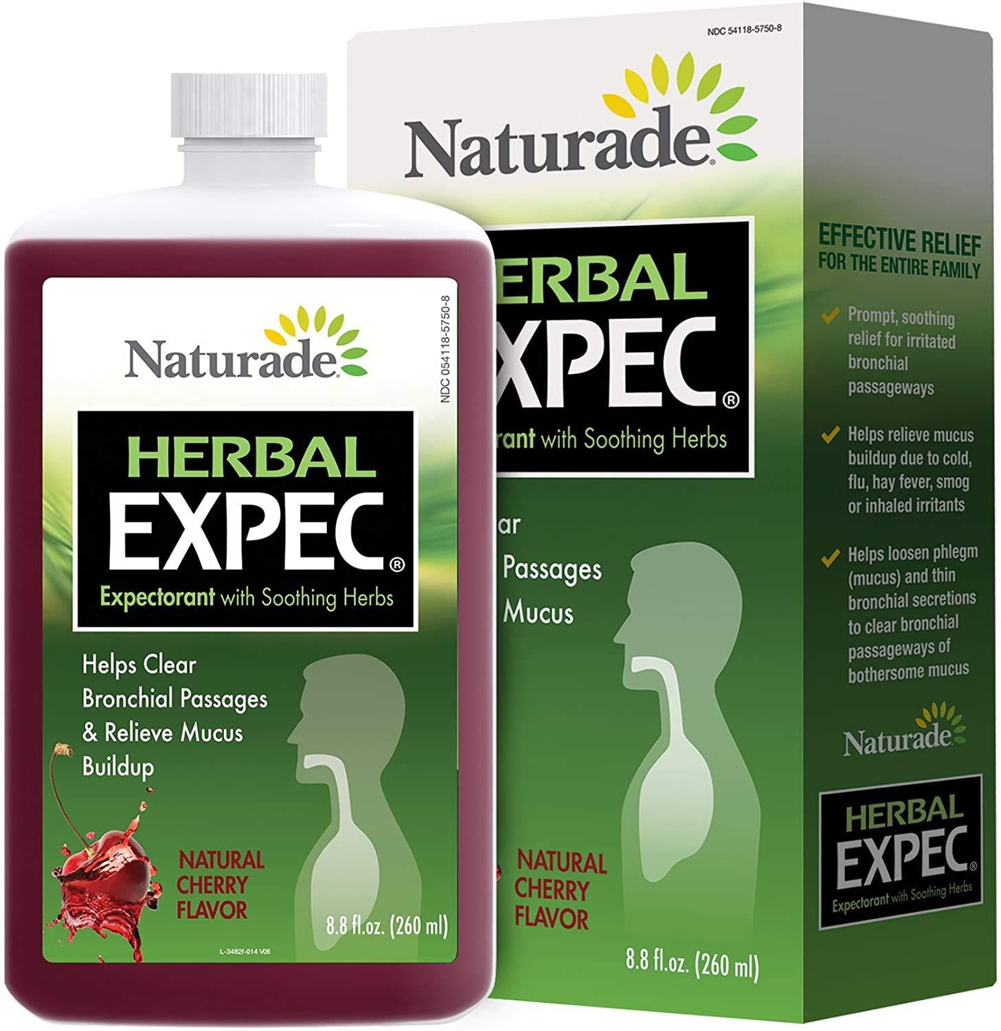 Naturade Herbal Expectorant (EXPEC) 8.8 fl oz - Soothing Cough Relief - Pack of 1 | Buy Now with ...