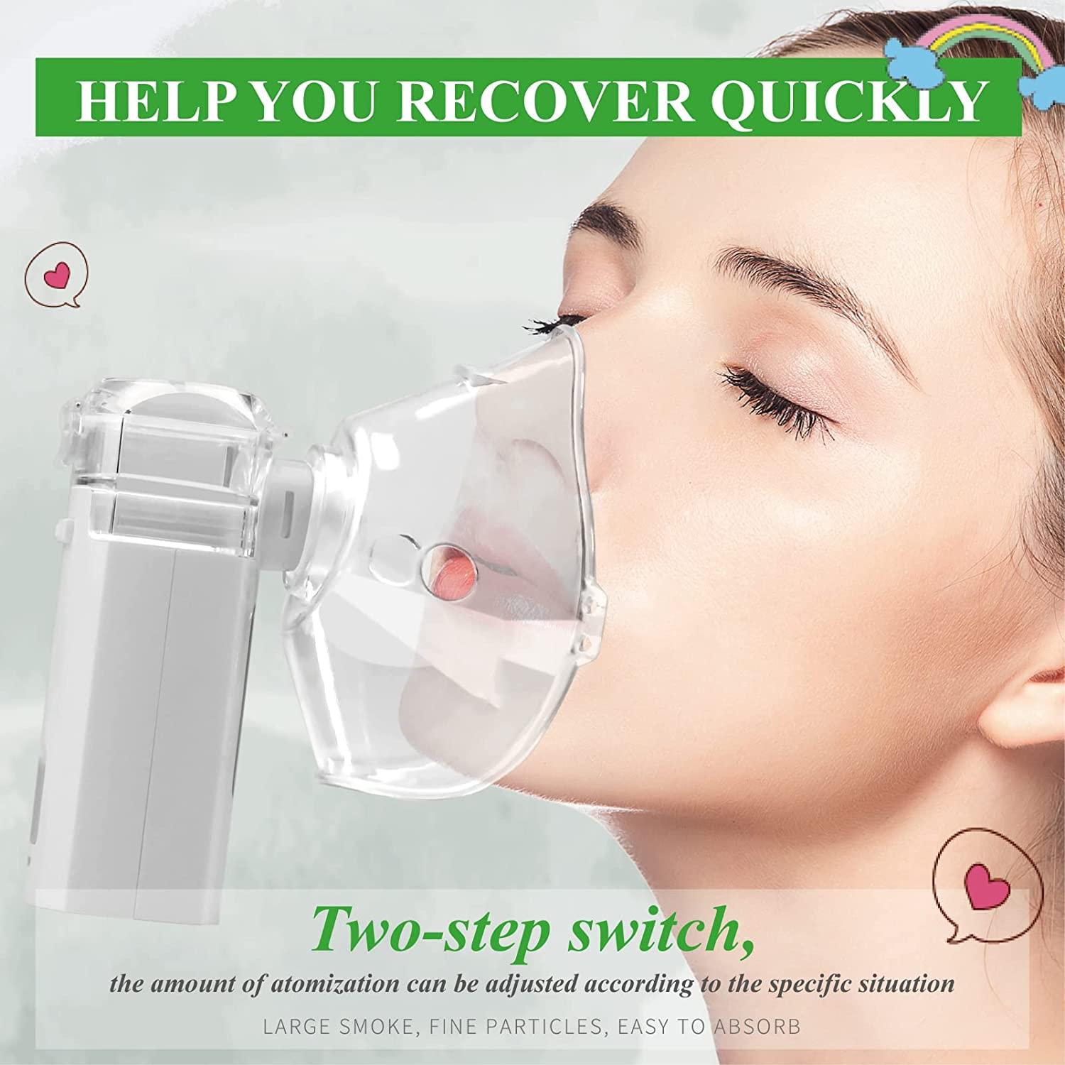Portable Handheld Nebulizer for Adults/Children - Asthma Inhalador for ...