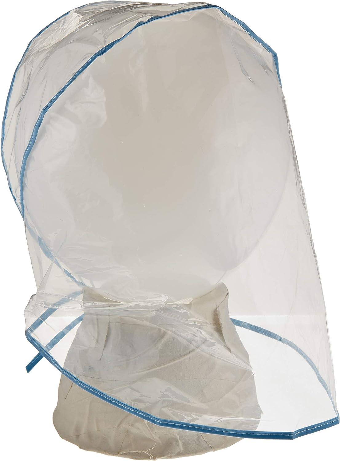 Juvale 12-Pack Clear Waterproof Rain Bonnet Hat with Visor ...