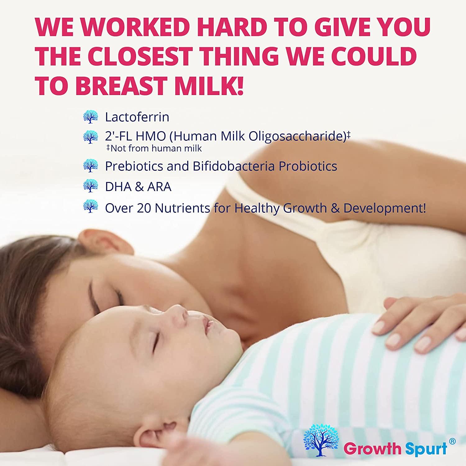 Goat Milk Toddler Formula with Lactoferrin, Prebiotics, Probiotics, DHA ...