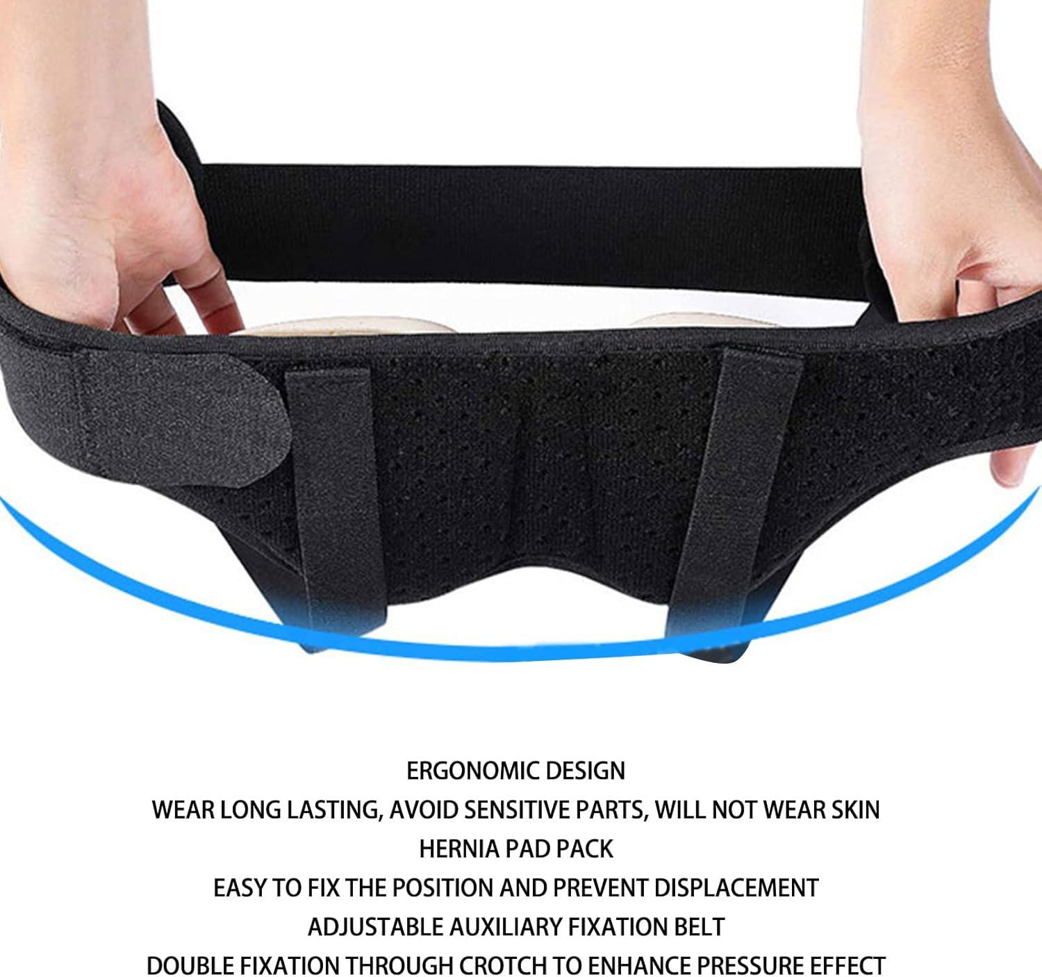 Fybida Inguinal Hernia Support Brace - Adjustable Double Compression ...