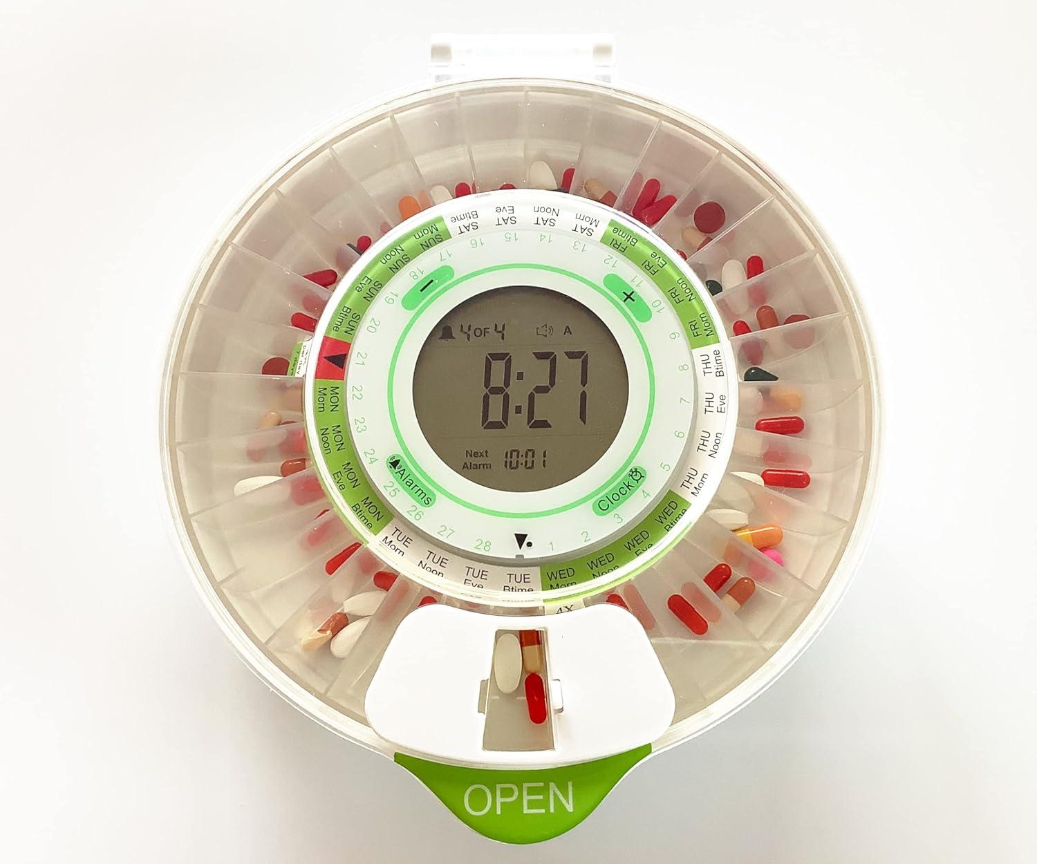 DoseControl Automatic Pill Medication Dispenser 2021 - Large Display, 9 ...