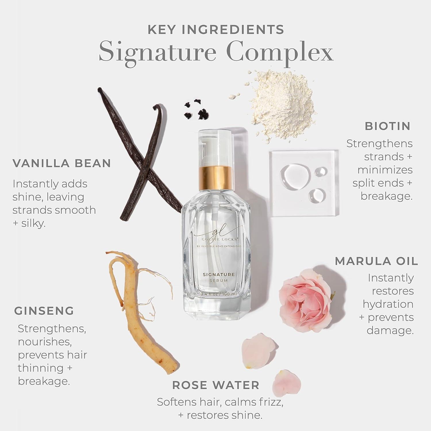 Goldie Locks Signature Serum - Strengthens, Repairs & Protects Damaged ...