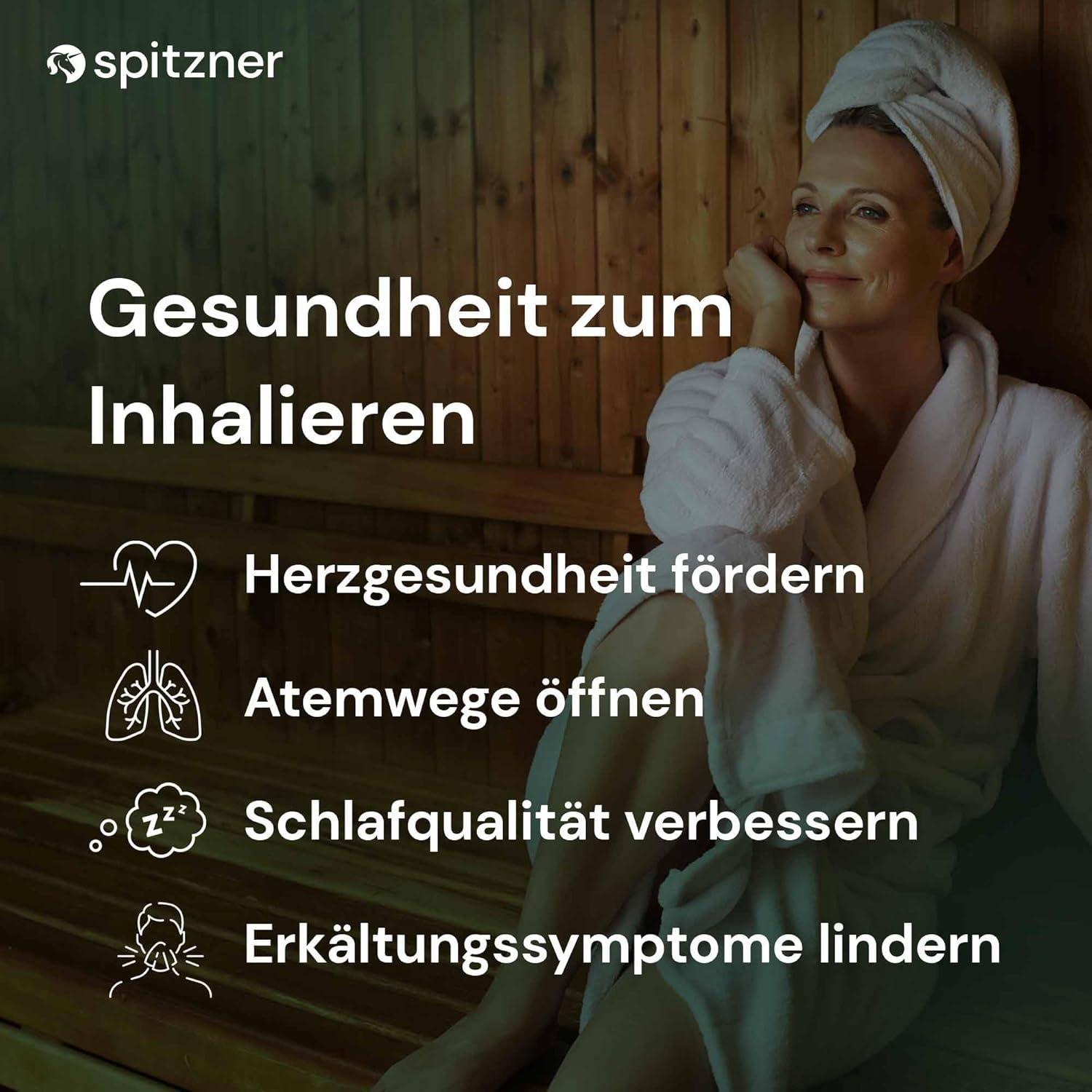 Spitzner Sauna Infusion Alpine Herbs 1 Litre - Premium Aromatherapy for ...