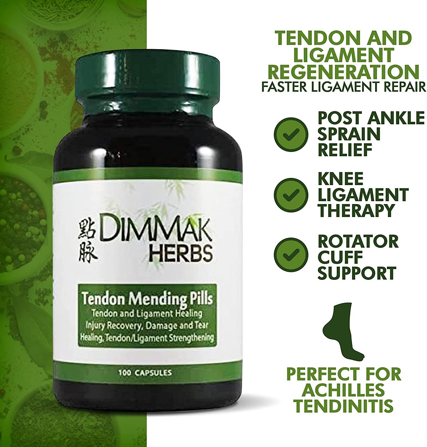 Tendon Mending Pills - Ligament Regeneration & Repair | Dimmak Herbs ...