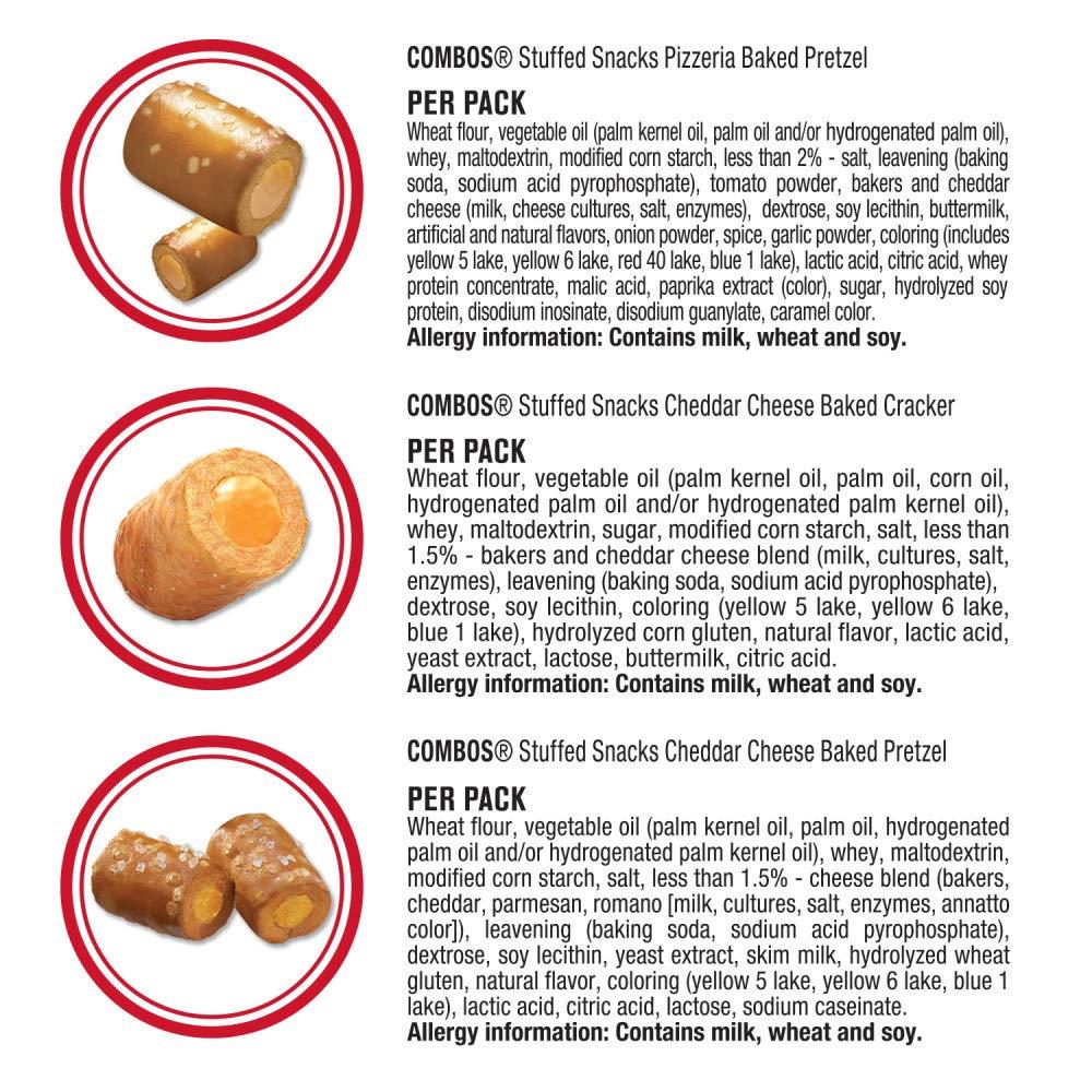 Fun Size Combos Variety Pack - 12 Pack of Baked Snacks (0.93 oz Each ...