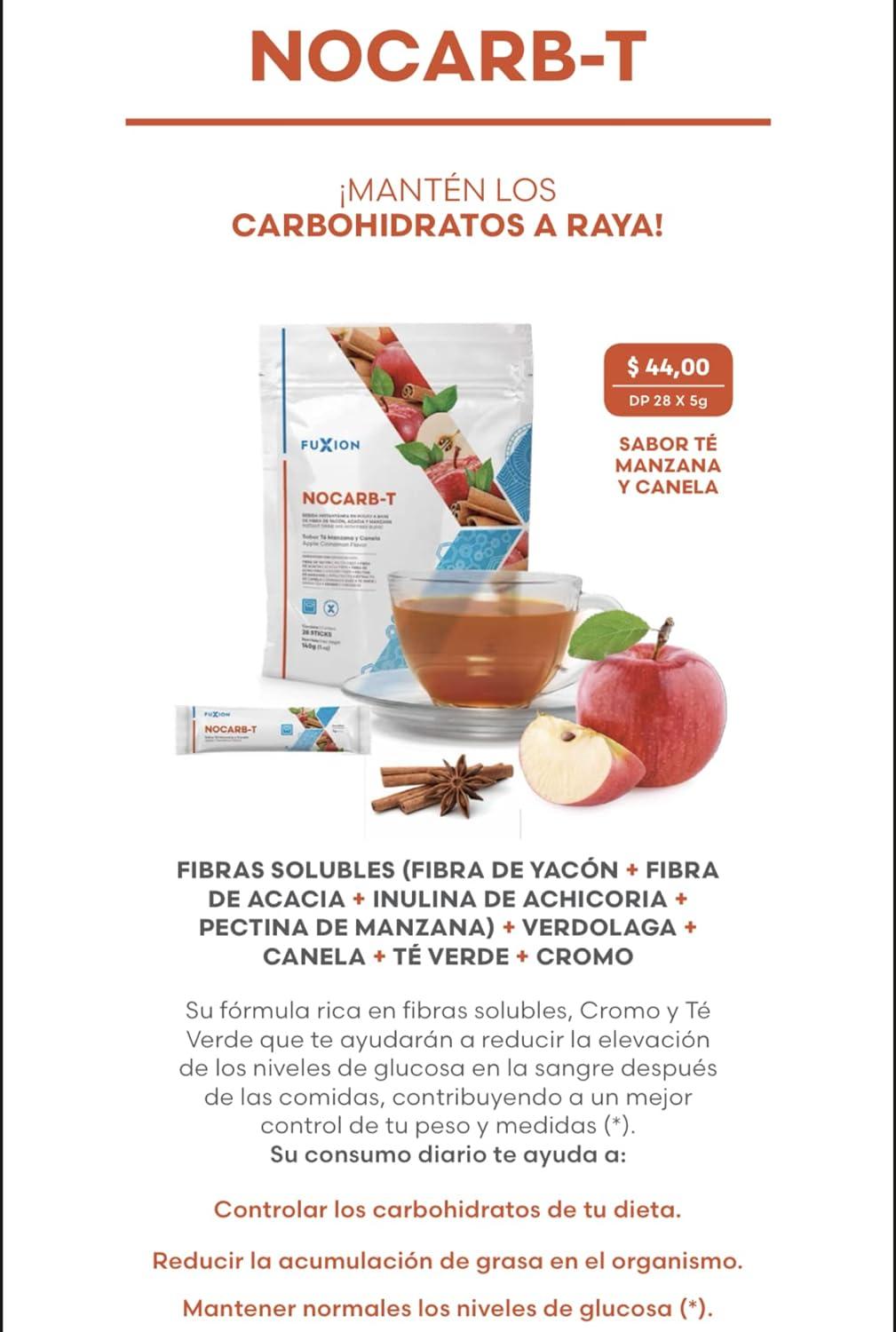 Fuxion Thermo T3 & Nocarb-T (20 Sachets) - Powerful Weight Loss and ...