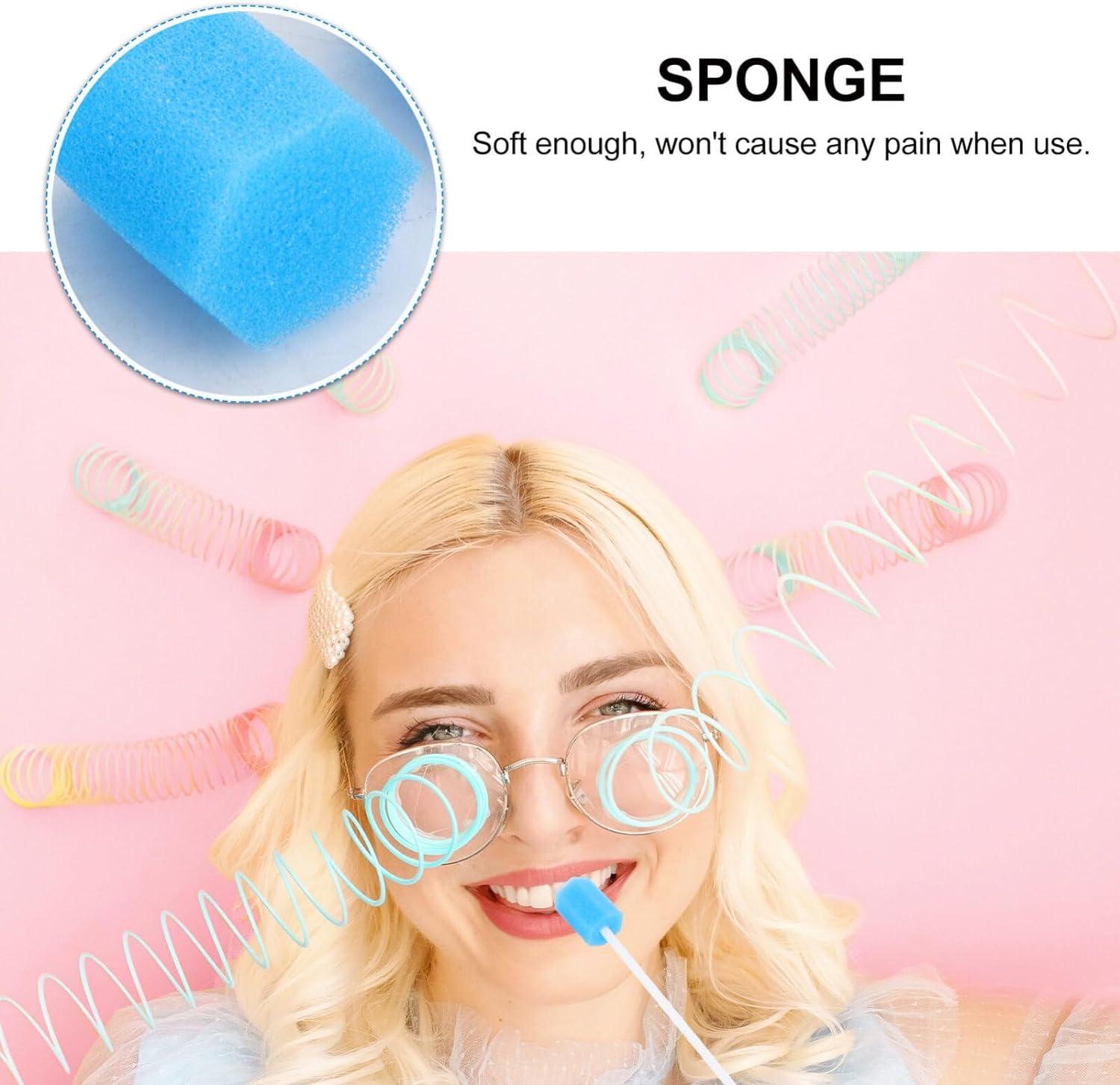 Baby Sponge 100Pcs Oral Care Swabs Disposable Mouth Cleaner Newborn ...