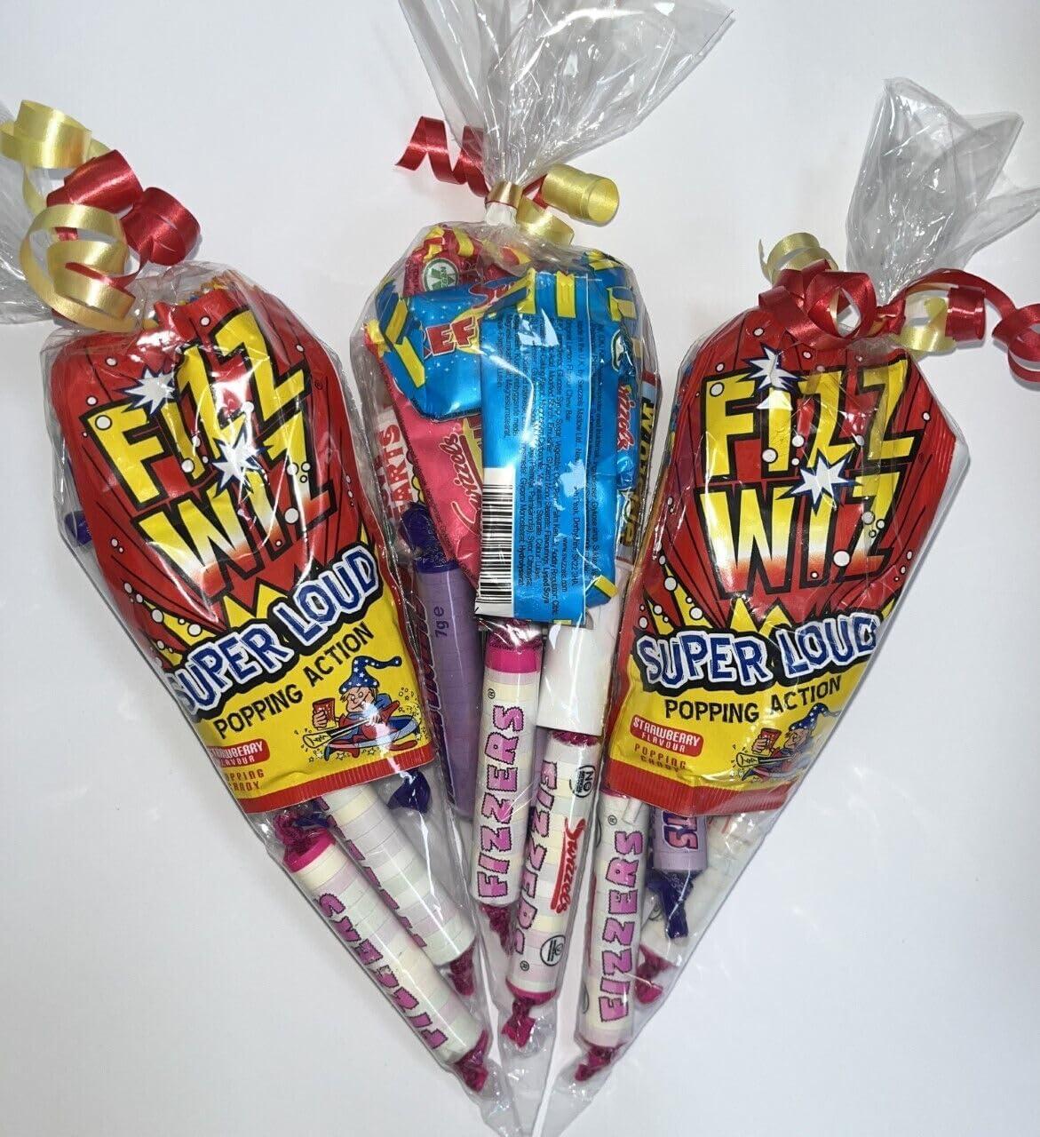Retro Nostalgic Made To order Filled Wrapped Sweet Candy Cones Birthday ...