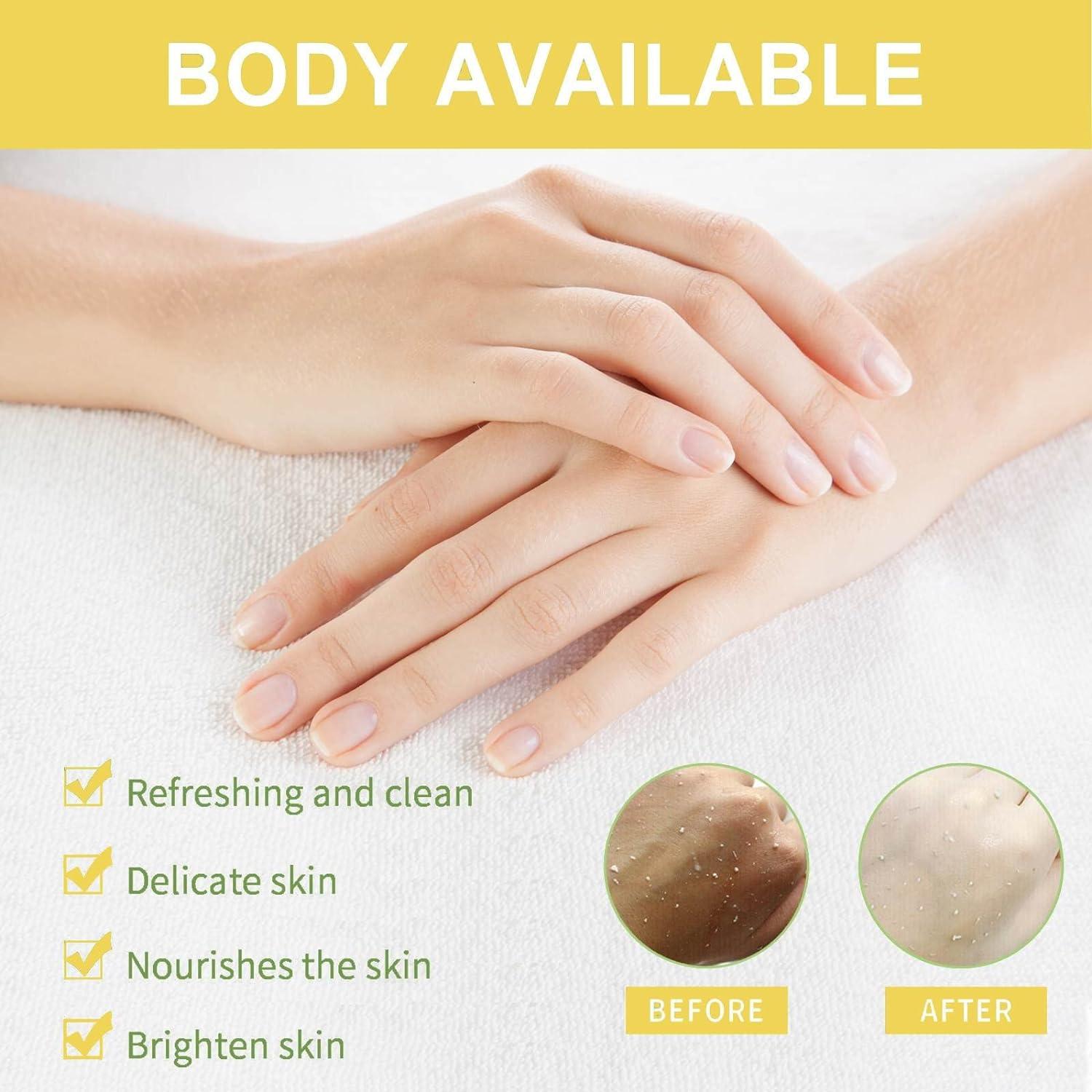 Peach Mud Rub Gel Exfoliating Body Scrub Cream for Smooth Skin | Buy ...