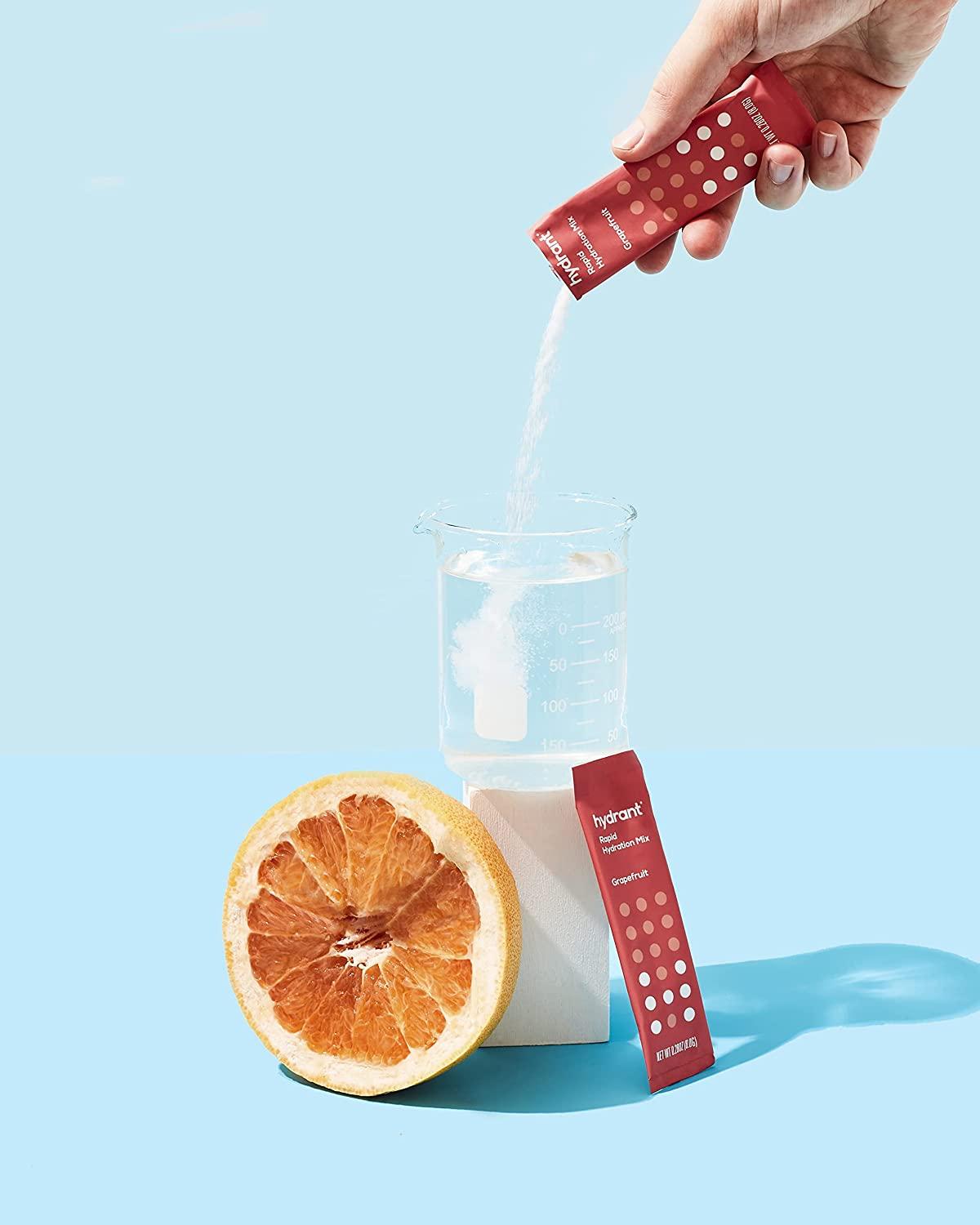 Hydrant Rapid Hydration Drink Mix - Grapefruit Flavor (12 Pack, 0.23 oz ...