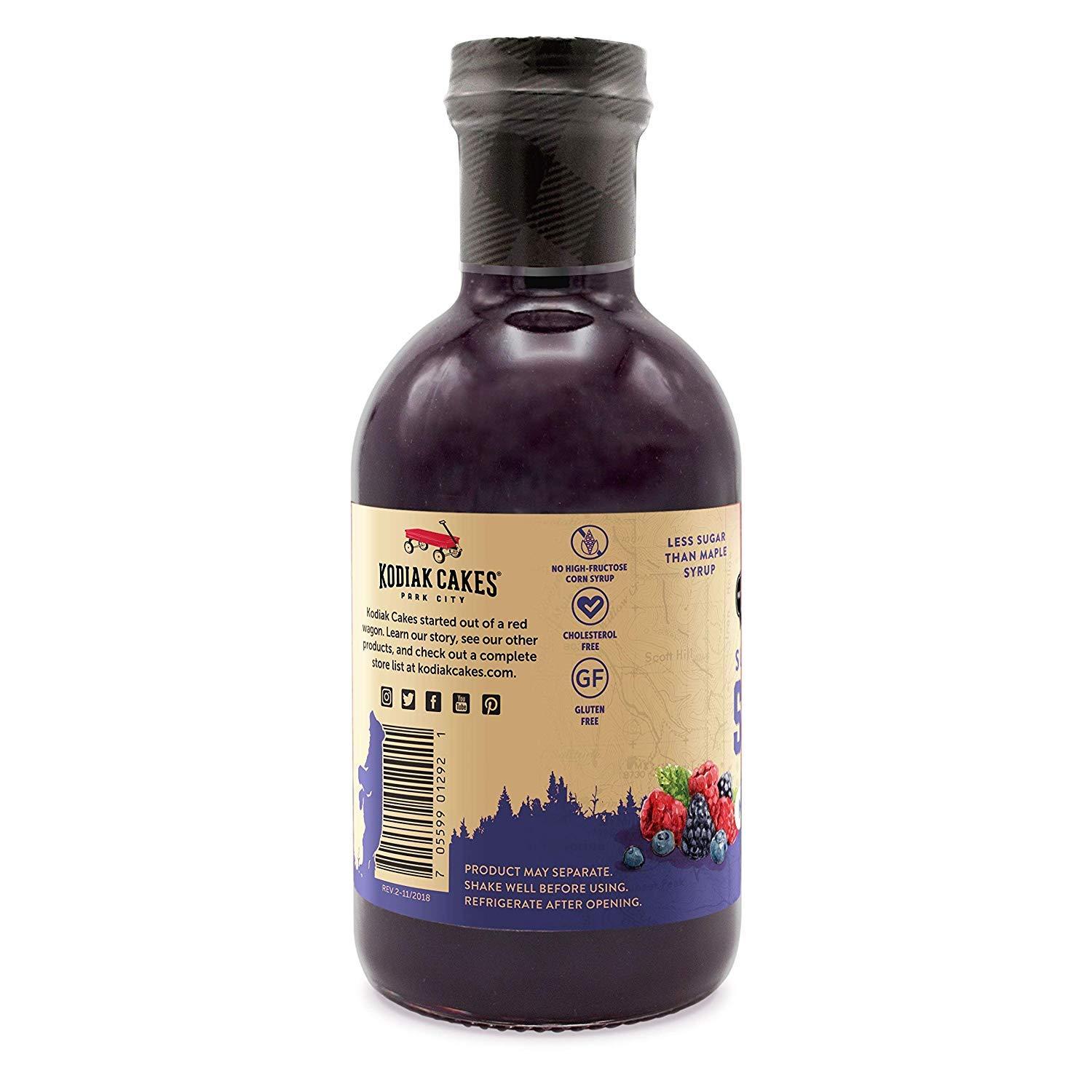 Kodiak Cakes Mountain Berry Super Fruit Pancake Syrup - Gluten-Free ...