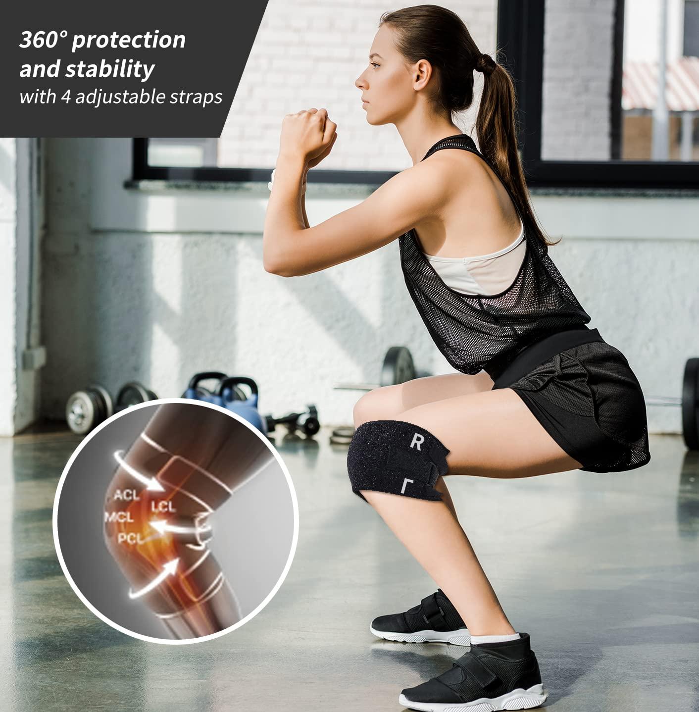 BFHB Active Plus Knee Pain Relief Brace for Men and Women | Sciatica ...