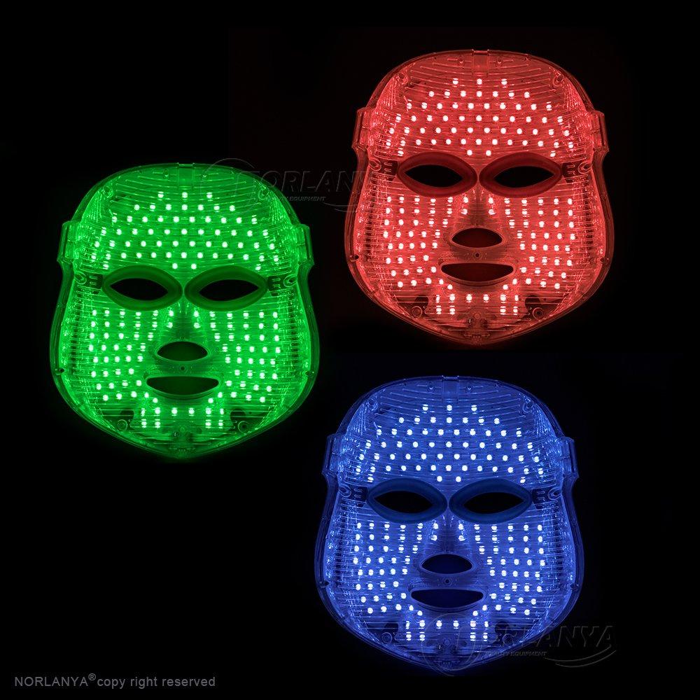 NORLANYA Photon Therapy Facial Skin Care Treatment Machine - Blue Red ...