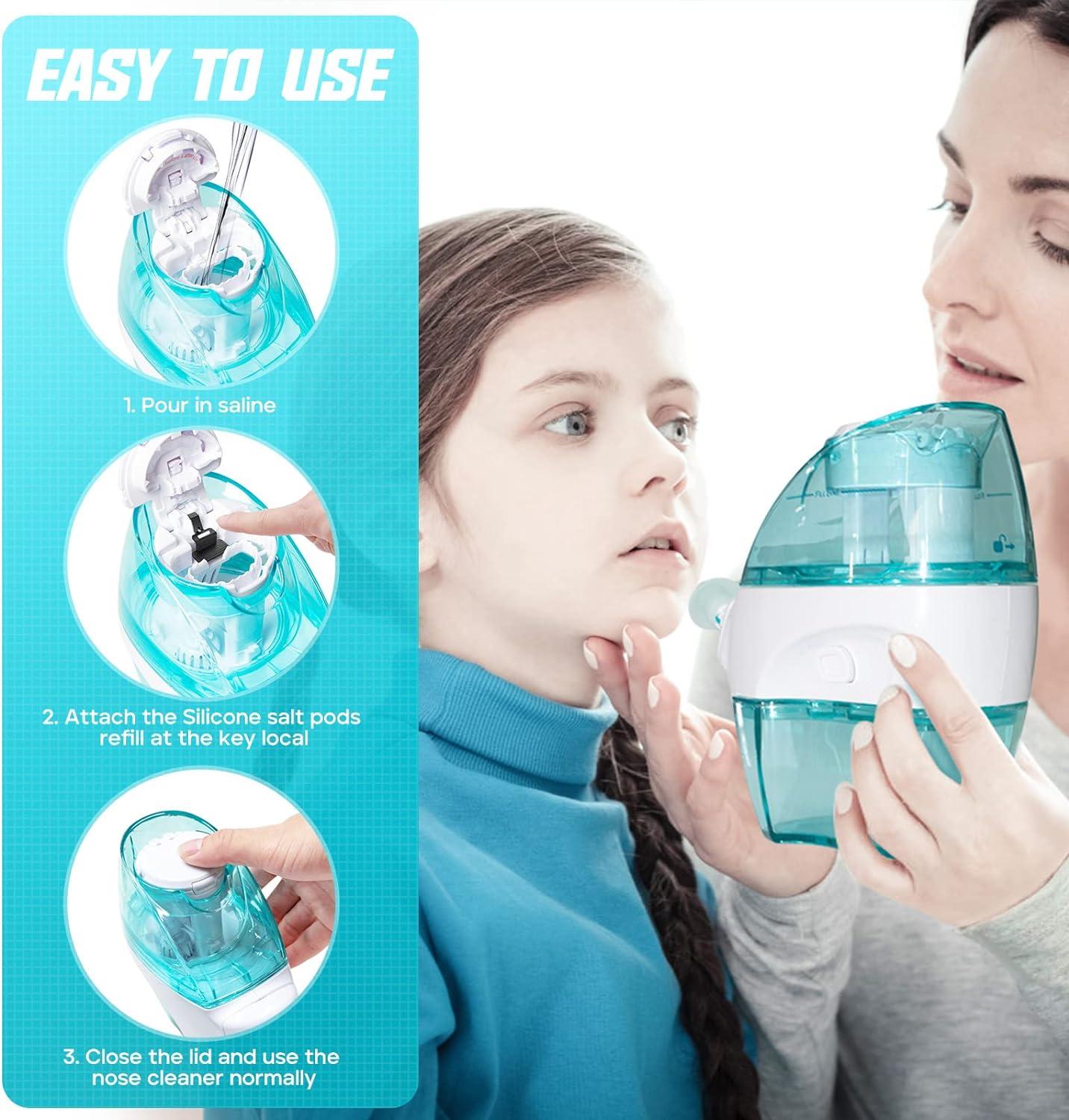 FireAnt 16 Pack Silicone Salt Pods Refills for Navage Nasal Care ...