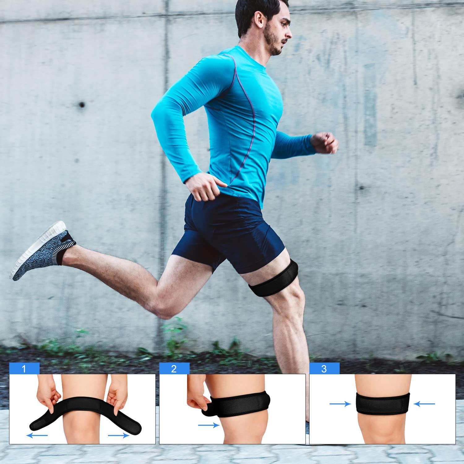 Supregear Adjustable IT Band Strap for Knee Thigh Hip & ITB Syndrome ...