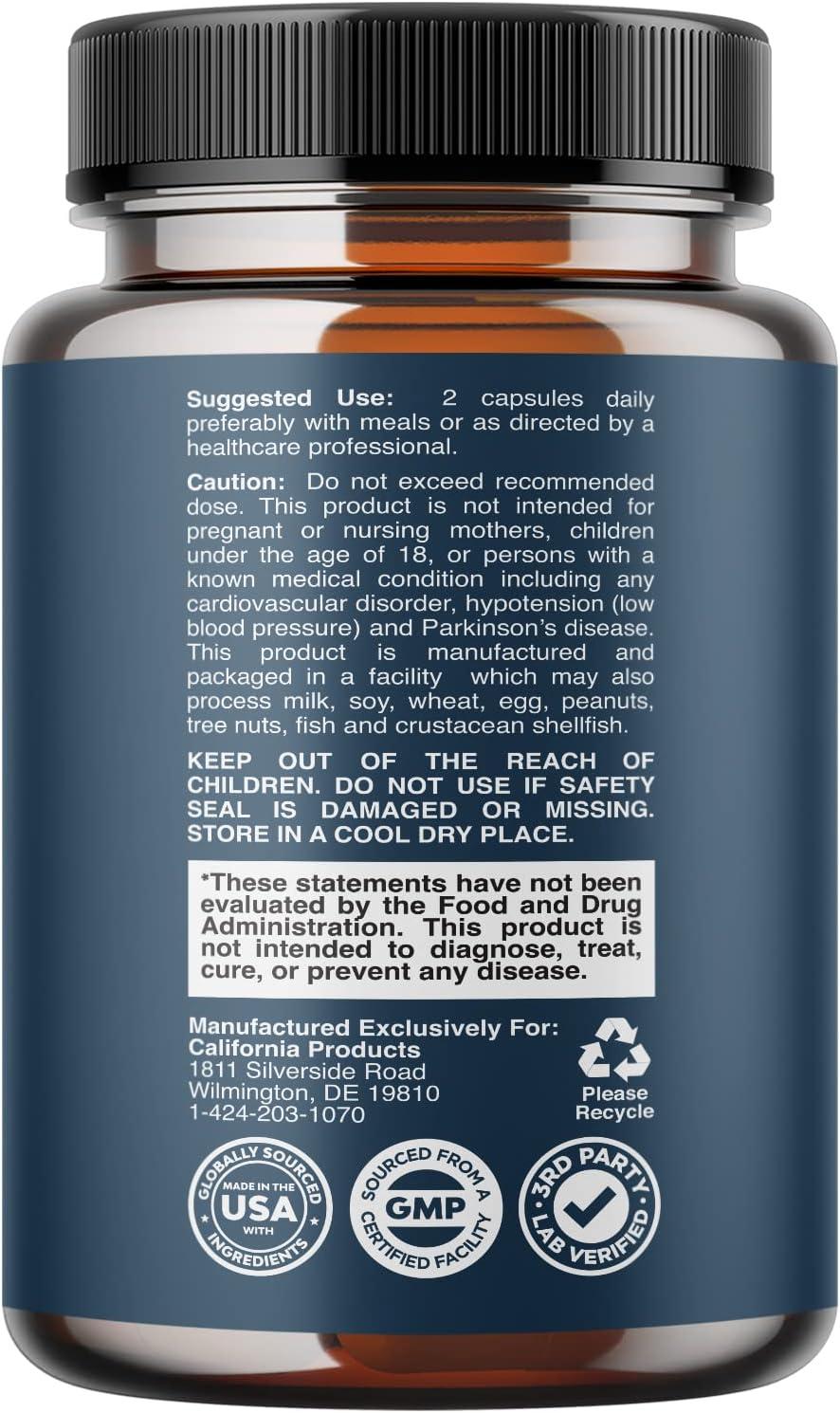 Men's Prostate Support Supplement with Pygeum, Saw Palmetto, Vitamins ...