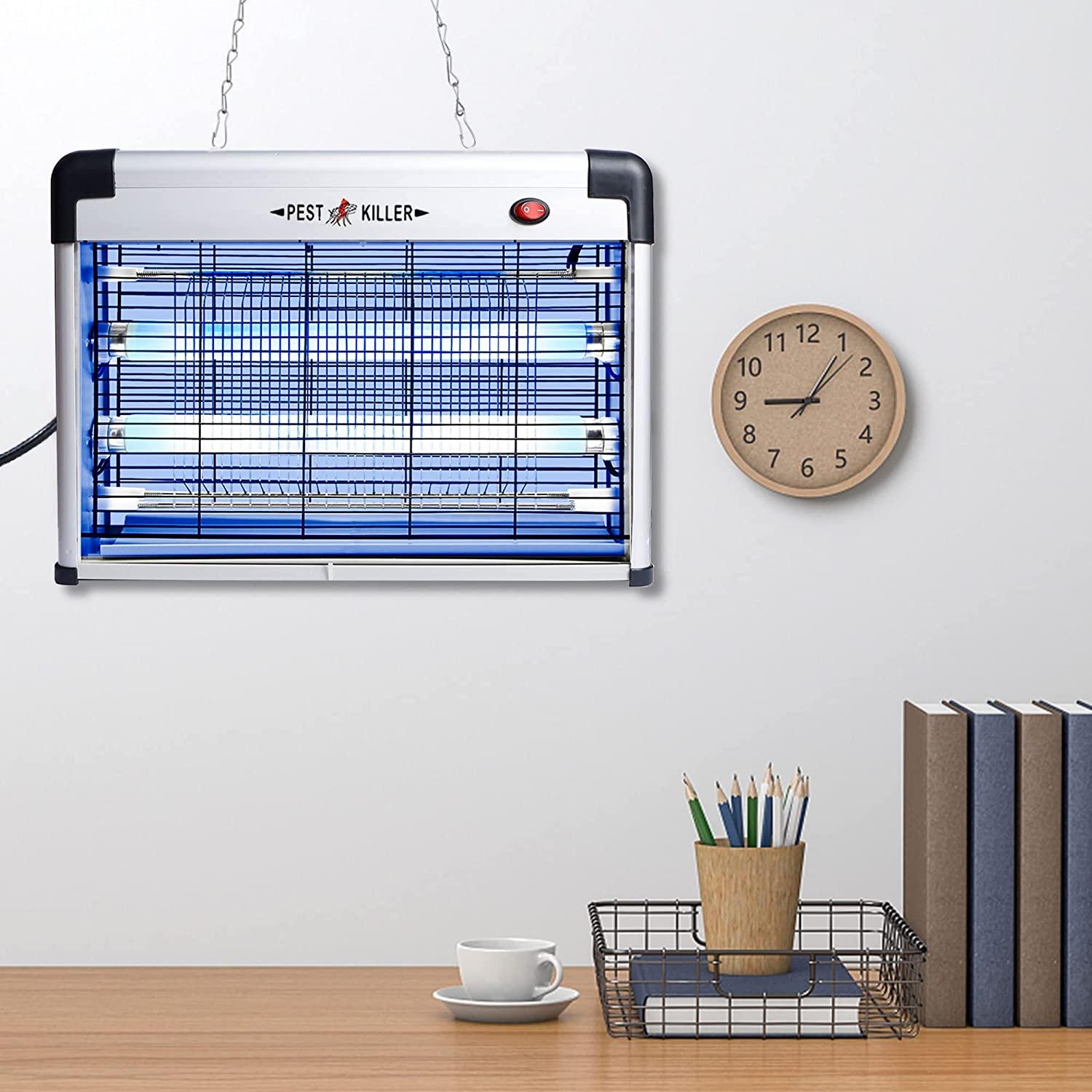Phosooy 20W Electric Bug Zapper Indoor Mosquito Killer - 2800V Grid ...