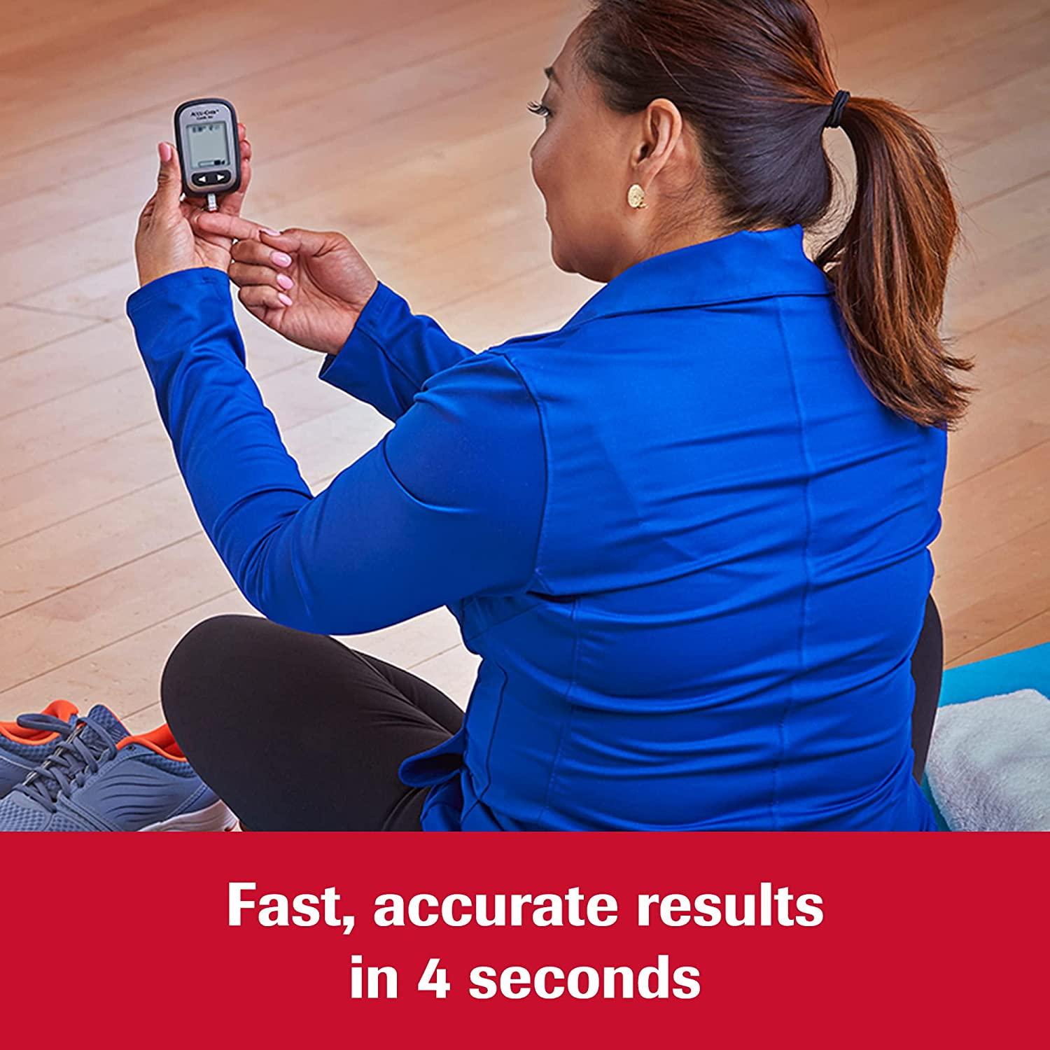 Accu-Chek Guide Me Meter | Diabetic Blood Glucose Testing - [Brand Name ...