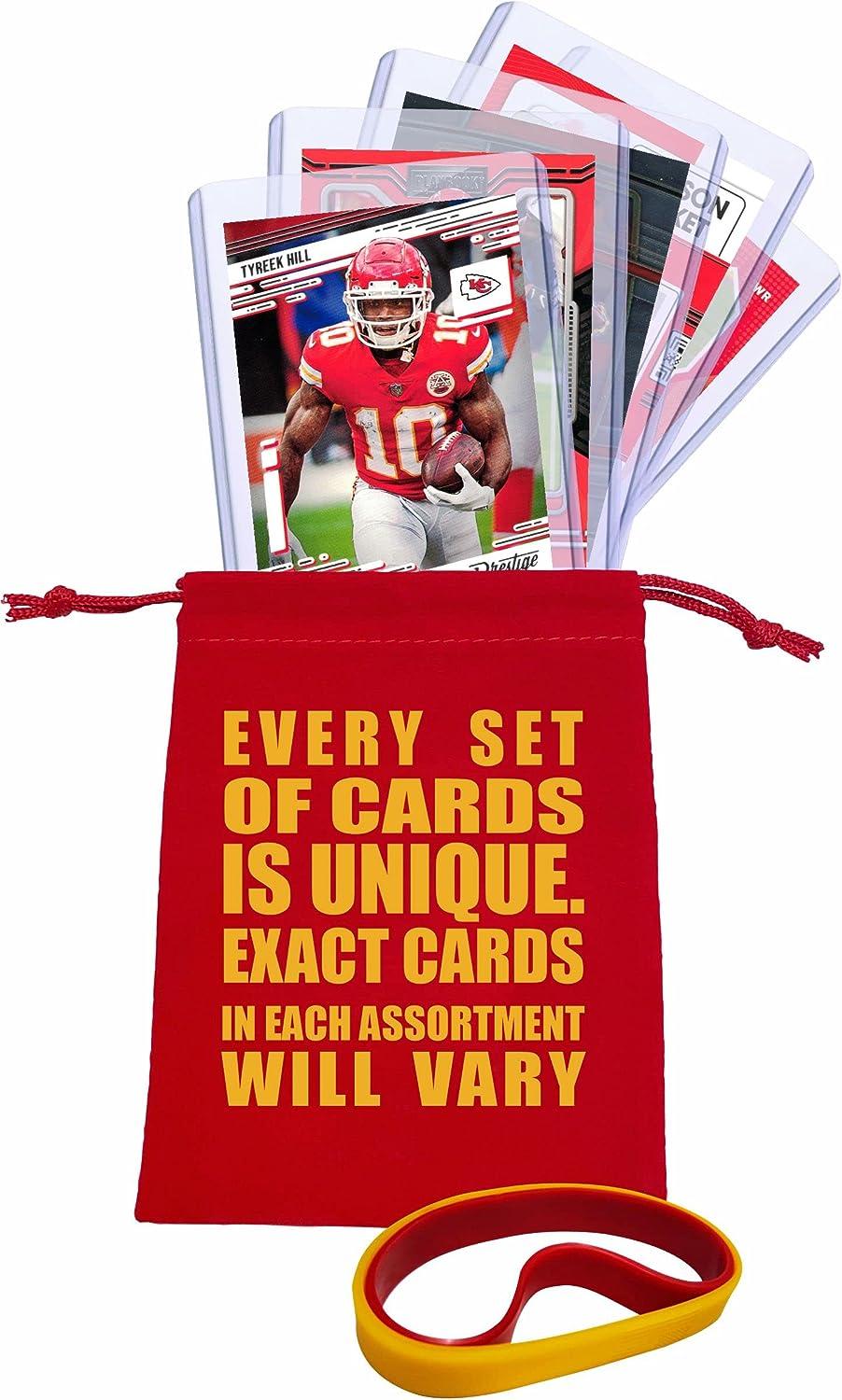Tyreek Hill Football Cards (5) Assorted Bundle - Kansas City Chiefs ...