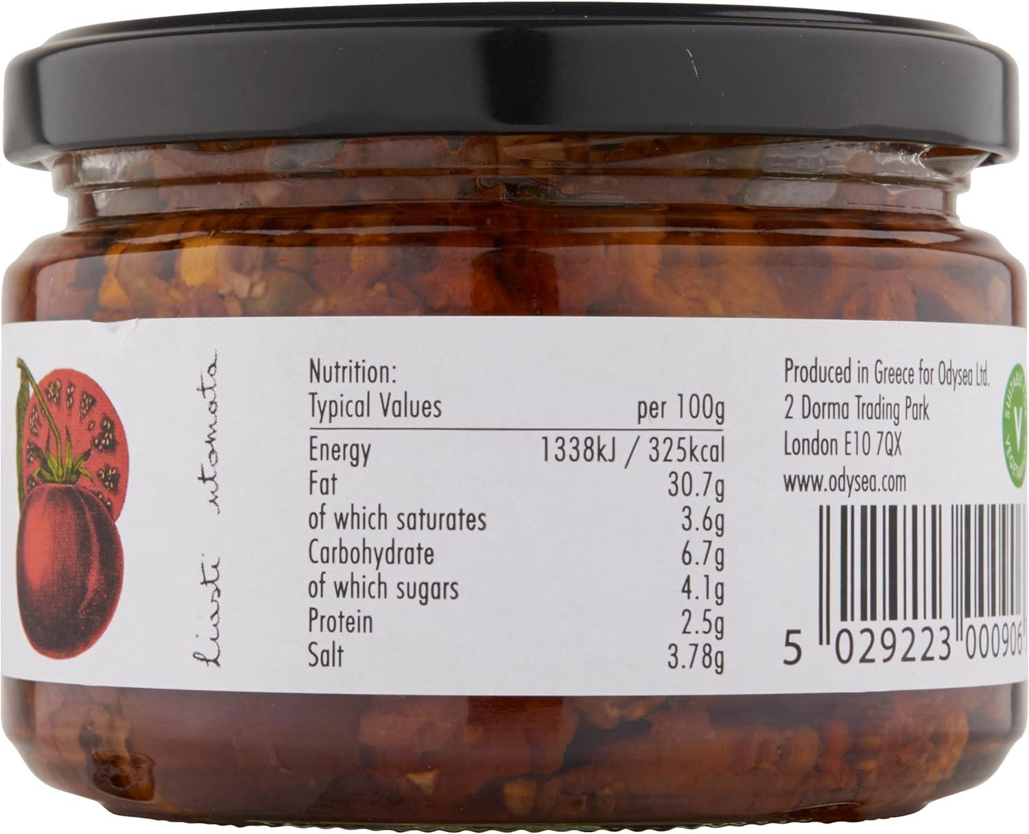 Odysea Sun-Dried Tomato Meze 230g Glass Jar - Pack of 1 | Buy Now with ...