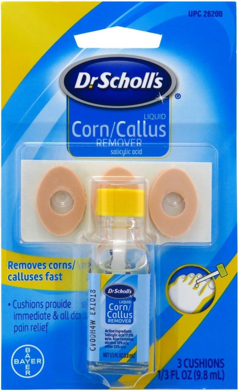 Dr. Scholl's Liquid Corn & Callus Remover Liquid Kit- 1/3 fl oz. Dr. Scholl's Liquid Corn & Callus Remover Liquid Kit- 1/3 fl oz.