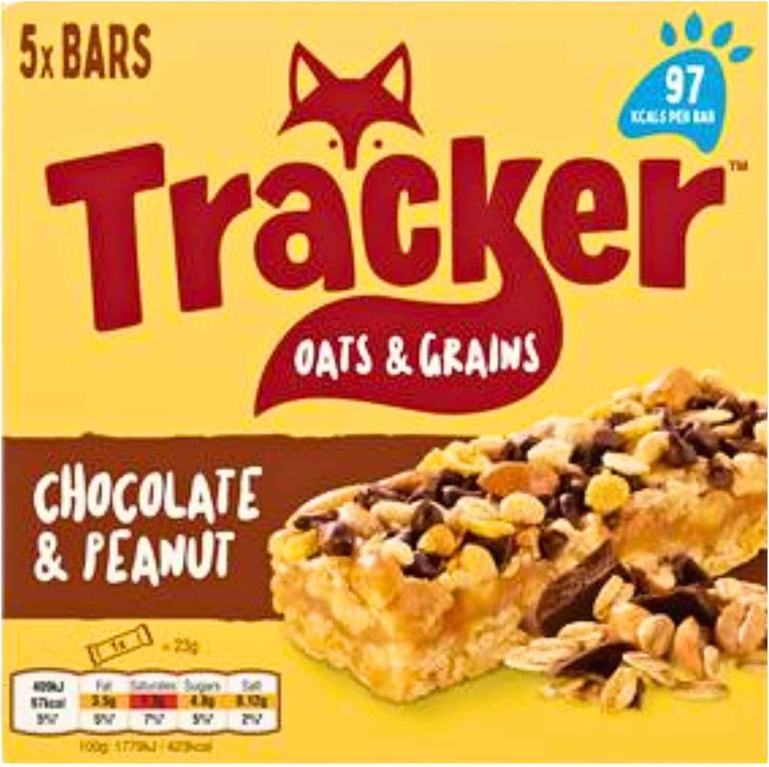 Cereal Bar Bundle with Tracker Chocolate & Peanut Bars and Tracker Oats ...