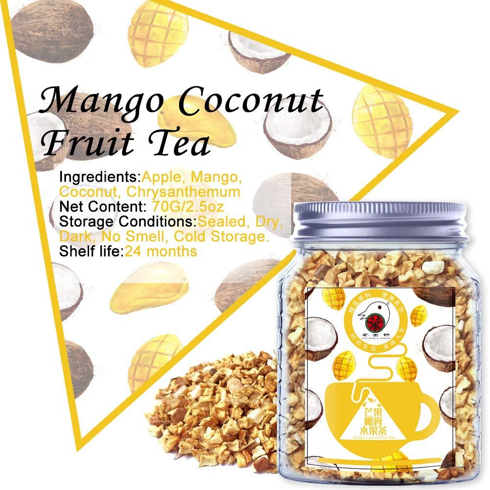 Plant Poison Mango Coconut Fruit Tea - Non-GMO Loose Leaf & Tea Bags ...
