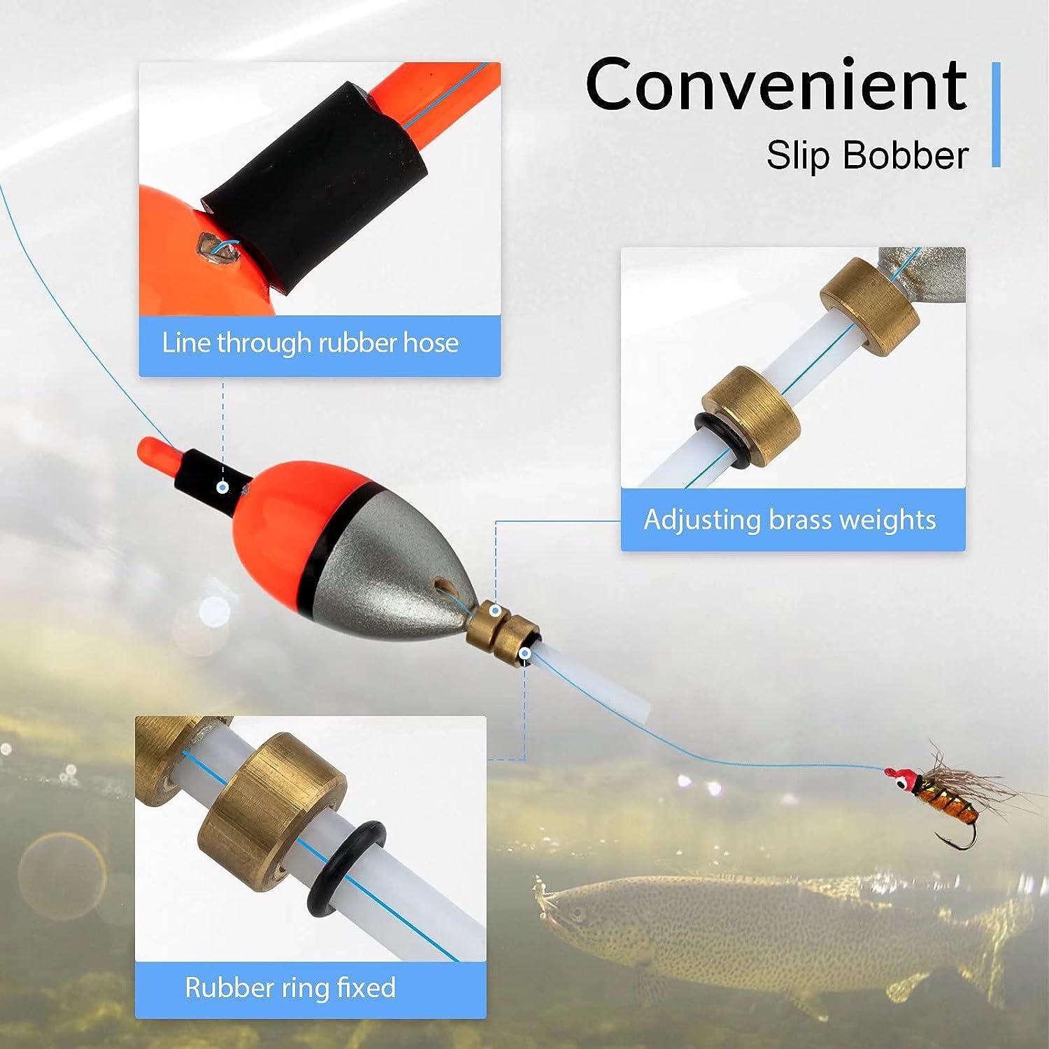 THKFISH Slip Bobbers for Fishing - Balsa Bobbers for Steelhead Fish ...