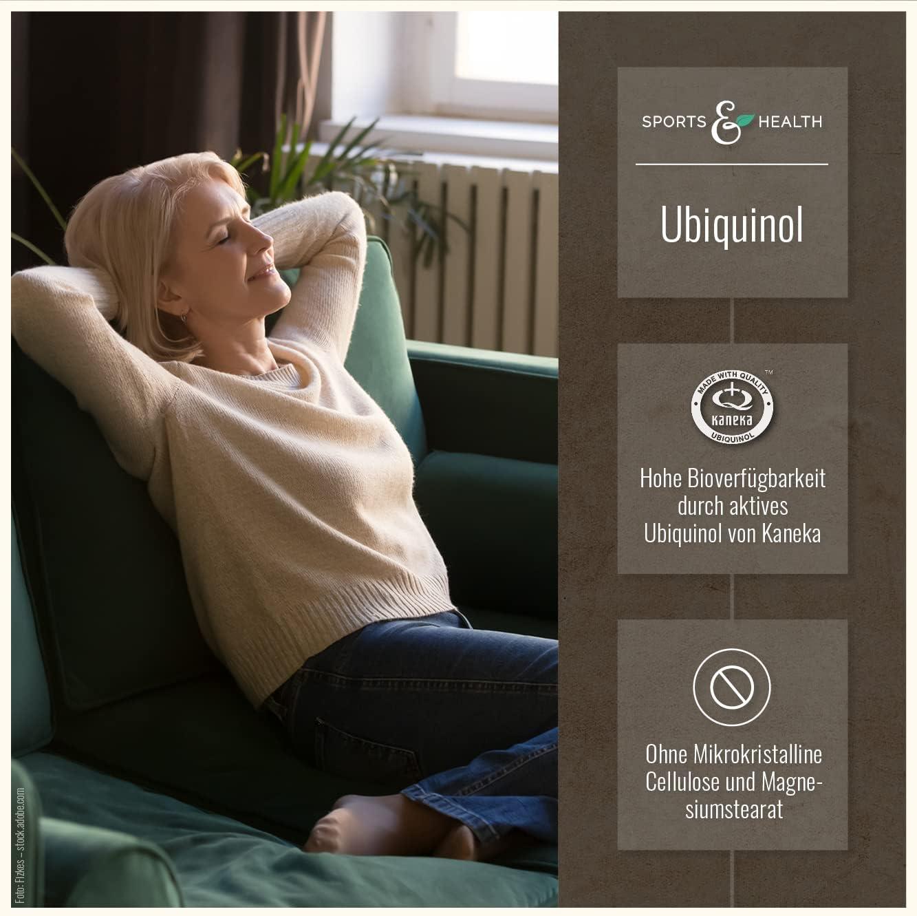 Buy Q10 Ubiquinol Capsules - 90 High Dose 100mg - Pure Kaneka Coenzyme ...
