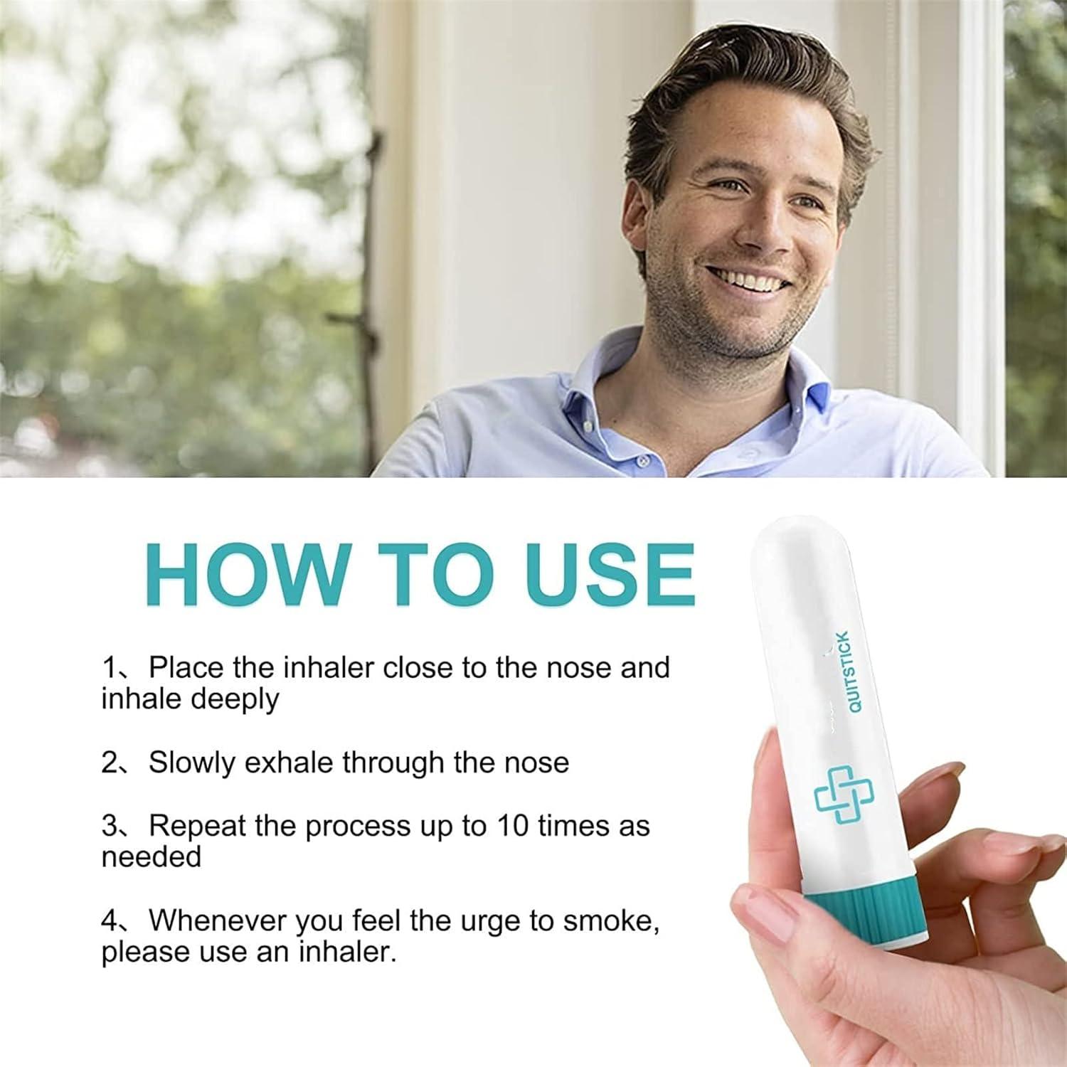 Breathefree Quitstick - Natural Inhaler to Stop Smoking | Aromatherapy ...