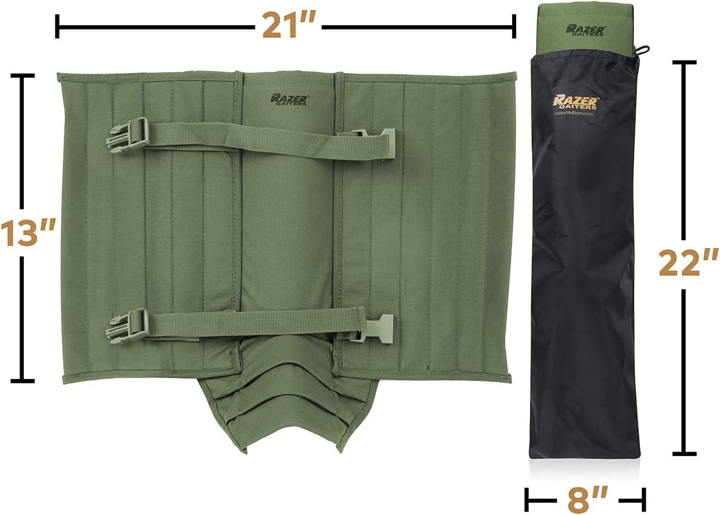 Razer Snake Gaiters for Hiking & Hunting | Ultimate Snake Bite ...