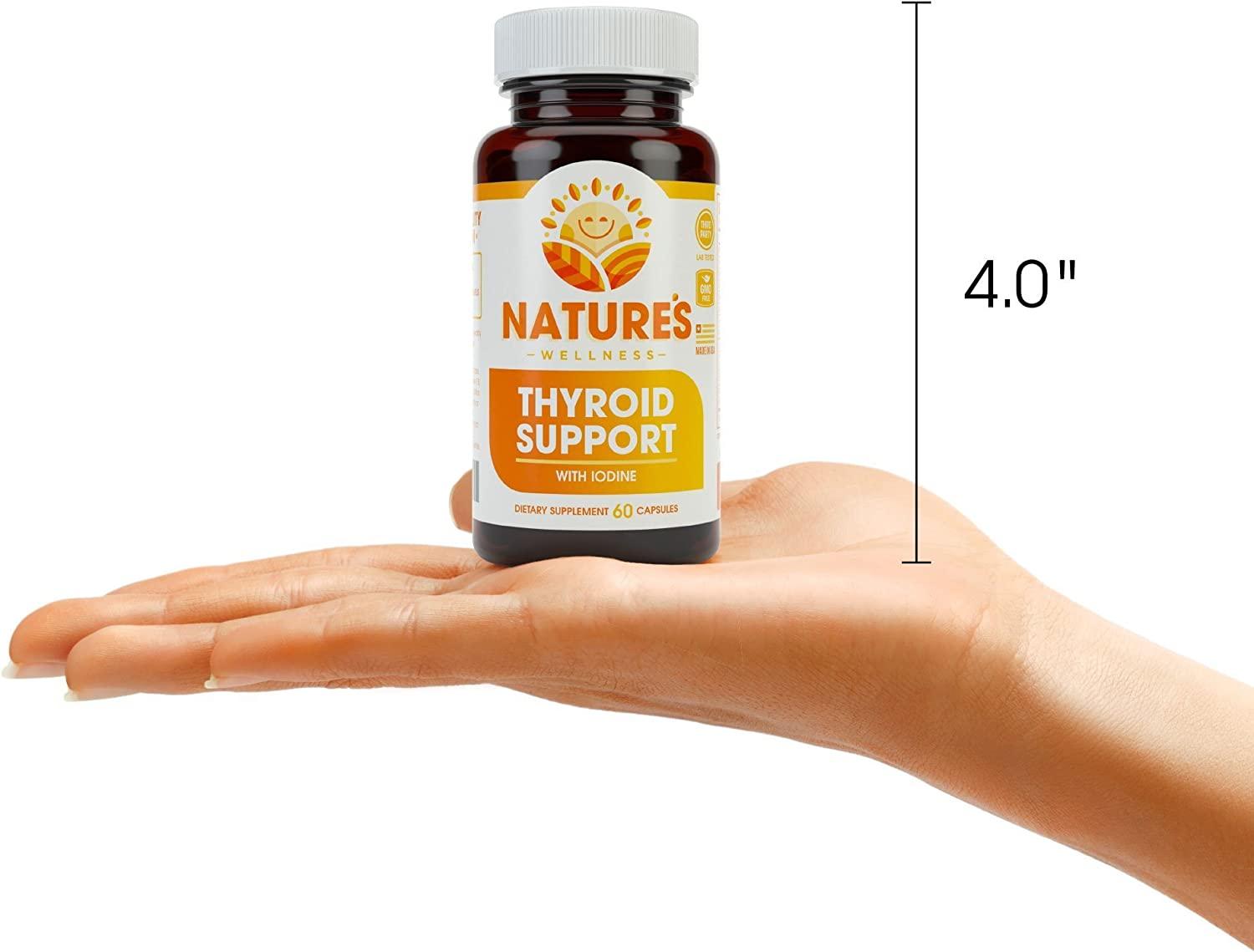 Thyroid Support Complex with Iodine for Energy, Weight Loss, Metabolism ...
