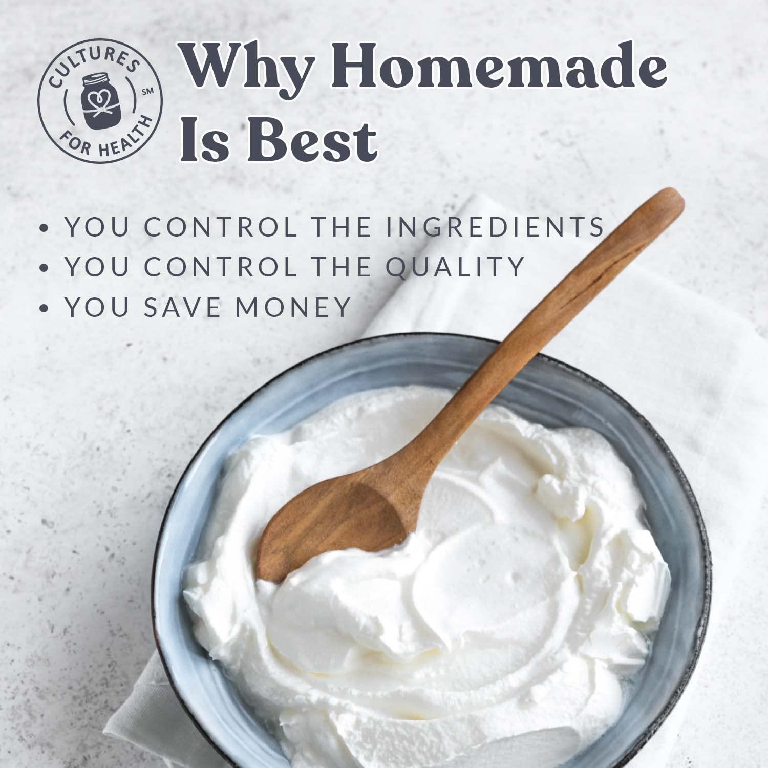 Viili Finnish Yogurt Starter Culture | DIY Yogurt Kit | Probiotic-Rich ...