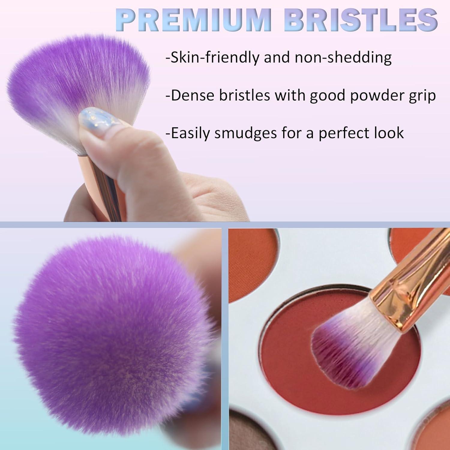 zebra makeup brushes